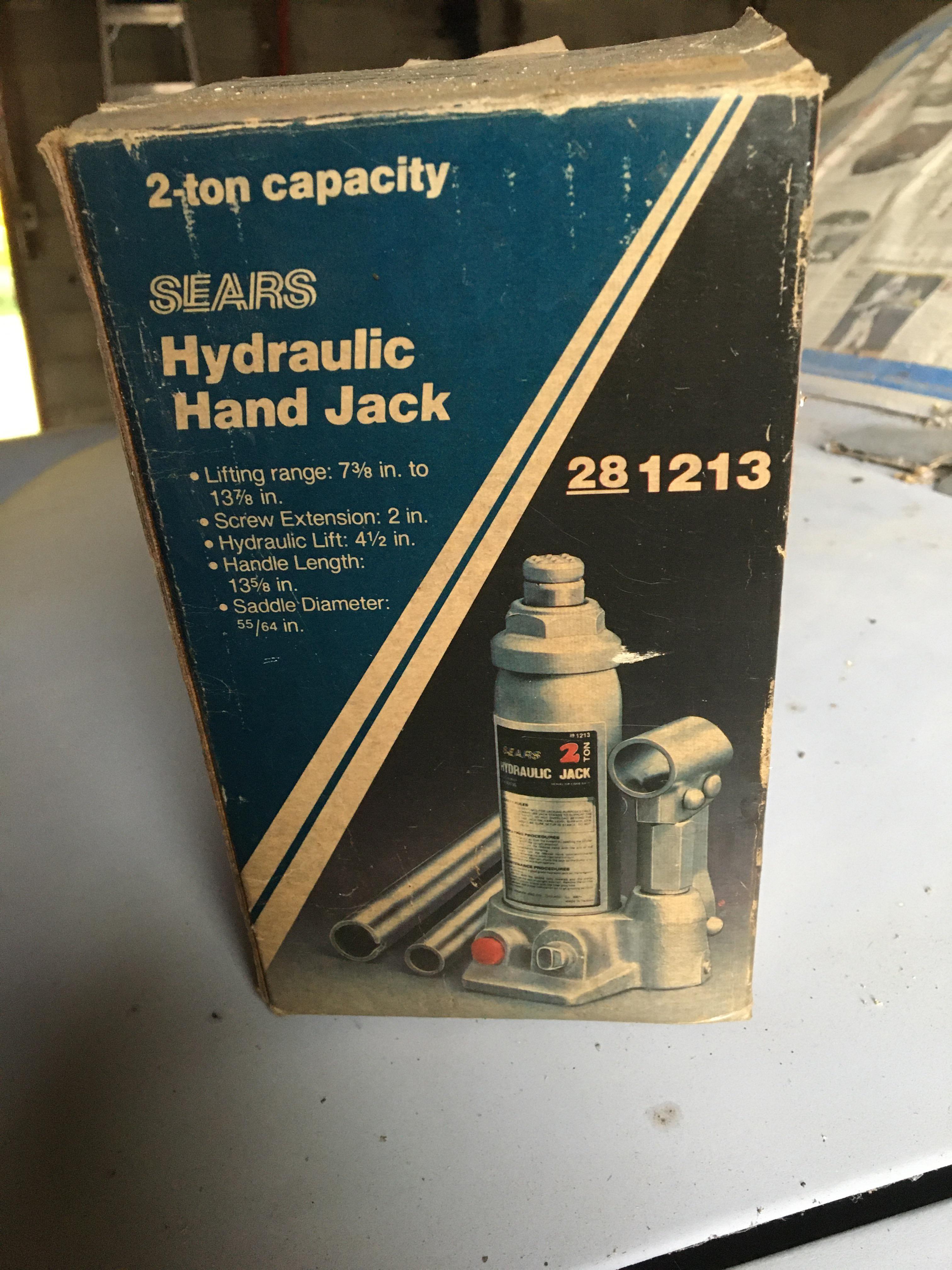 This old Sears hand jack | Scrolller
