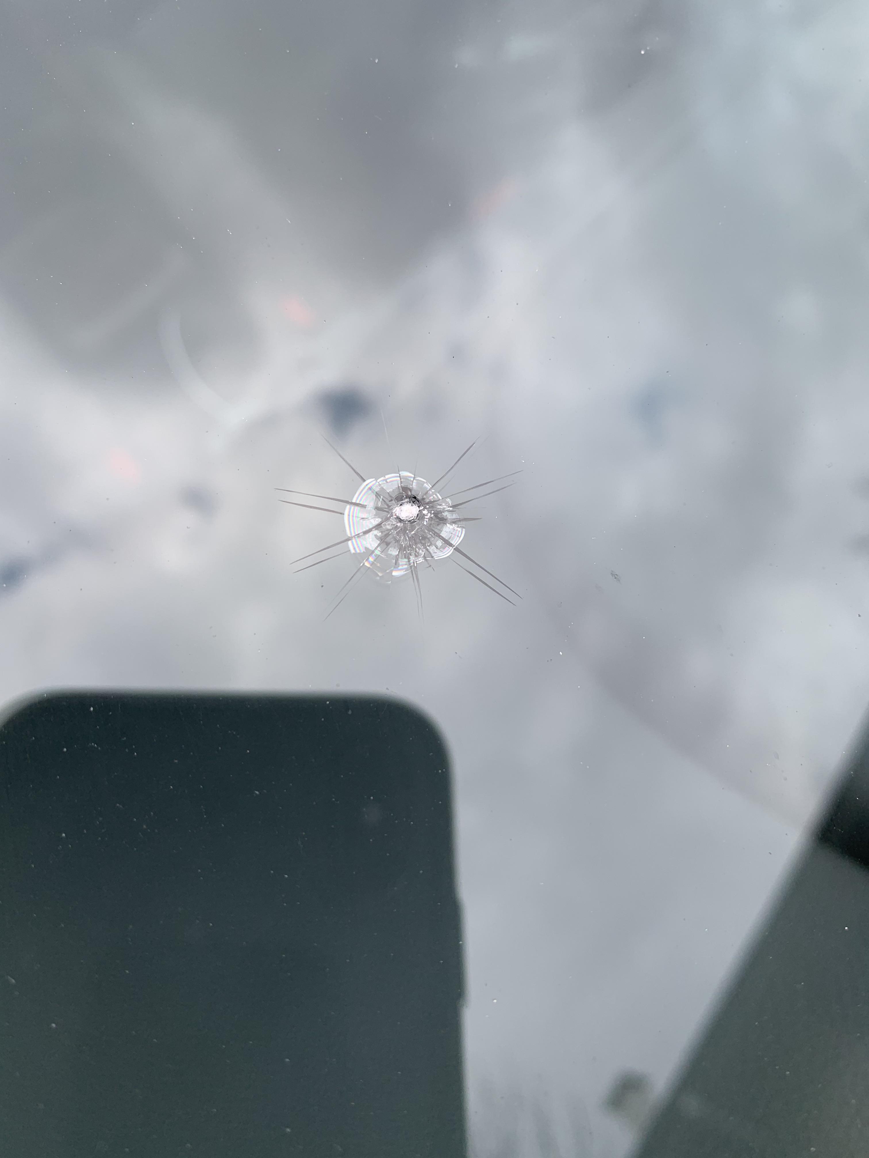 This shit, on a new car. Thanks, trucks with no mud flaps. | Scrolller