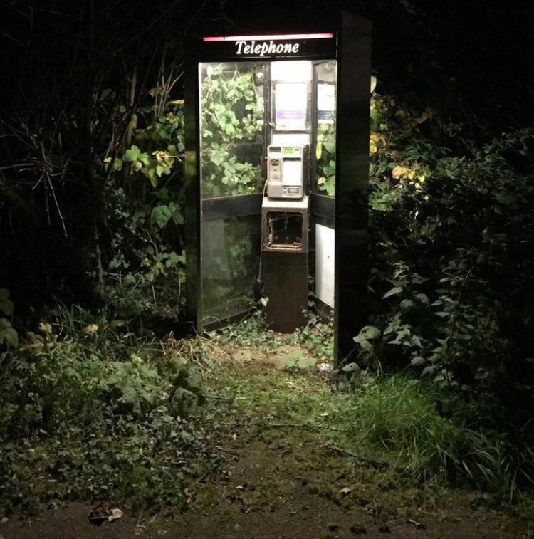 This telephone booth. | Scrolller