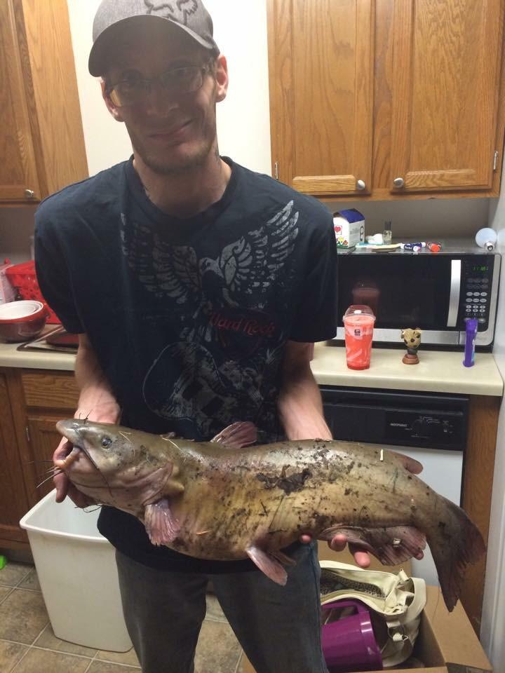 This was my first catfish. | Scrolller