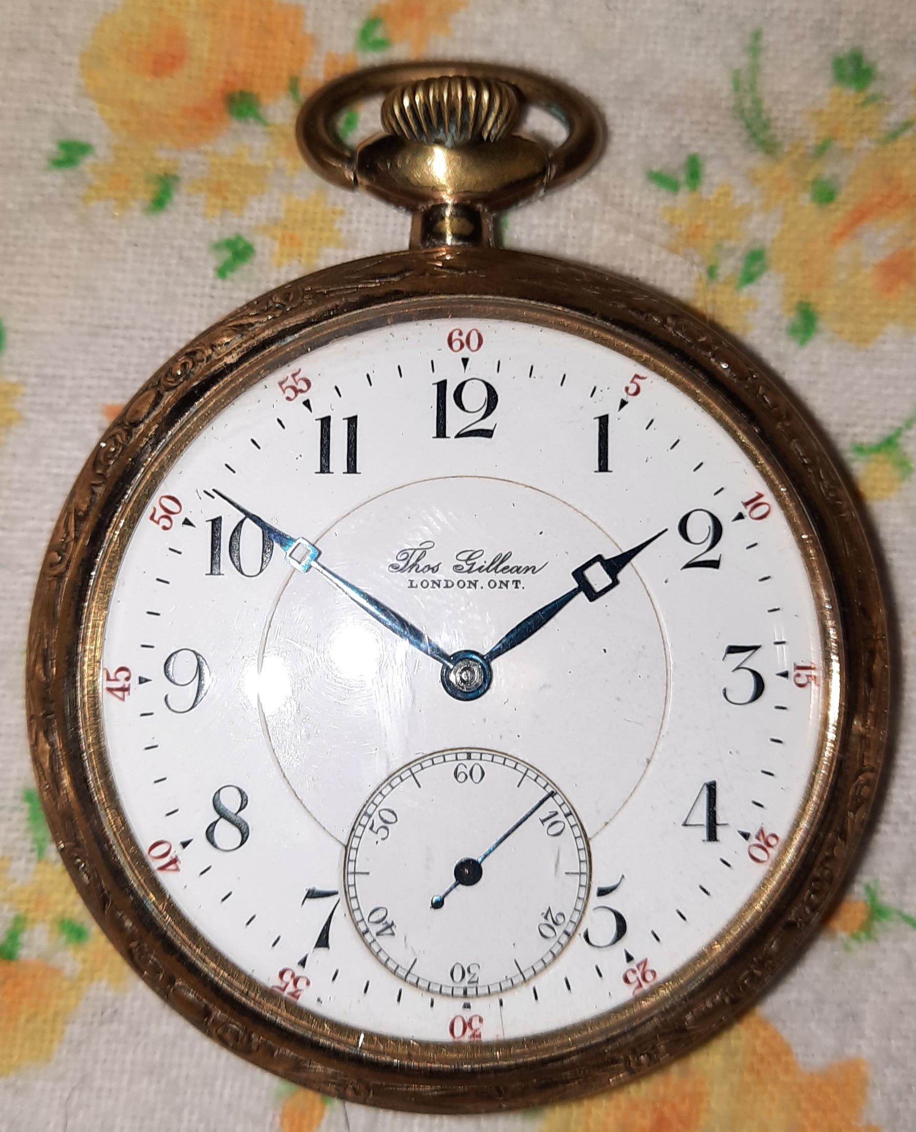 Thomas Gillian watch circa 1880s. My oldest pocket watch | Scrolller