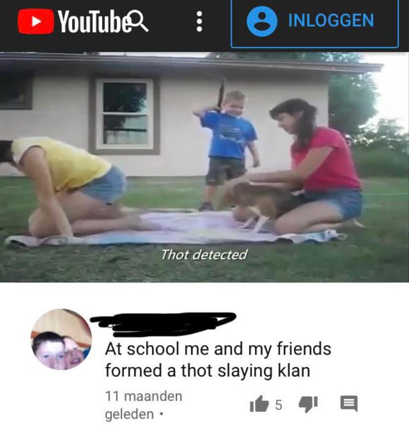 Thot slaying klan | Scrolller