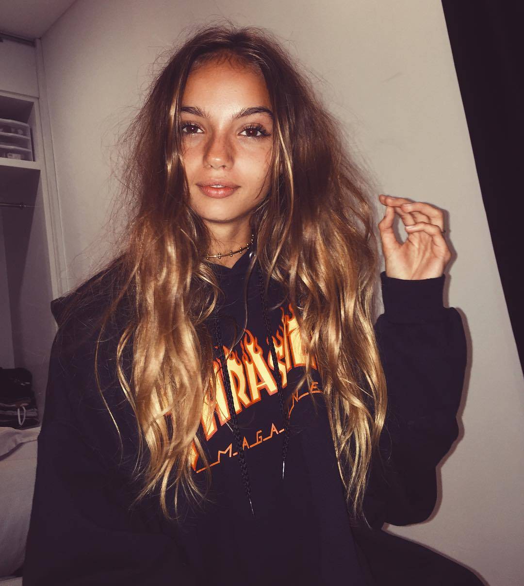 Inka in Thrasher is gorgeous