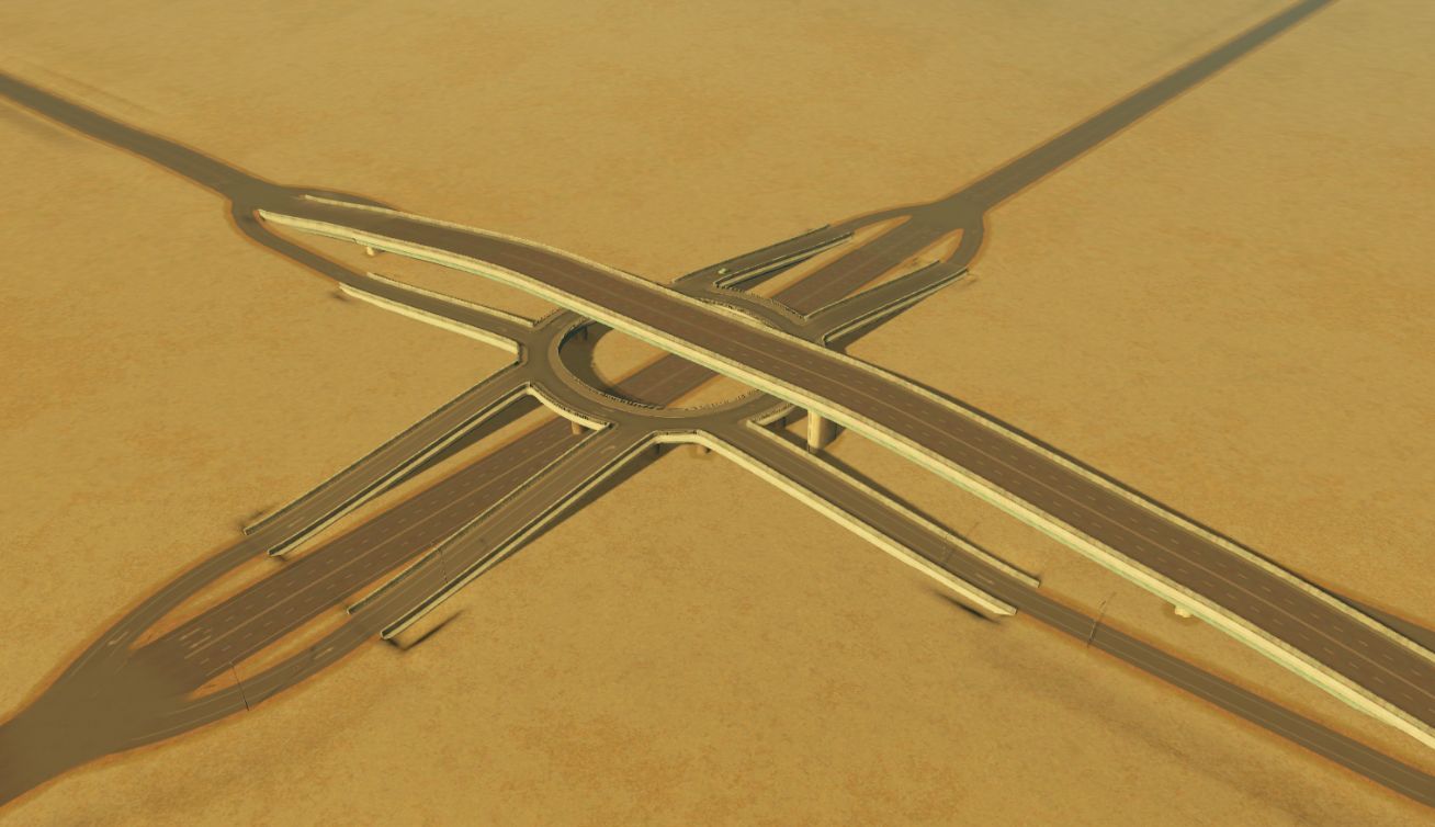 Three-level roundabout | Scrolller