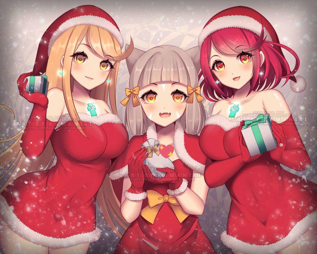 Three Waifus for Christmas! | Scrolller