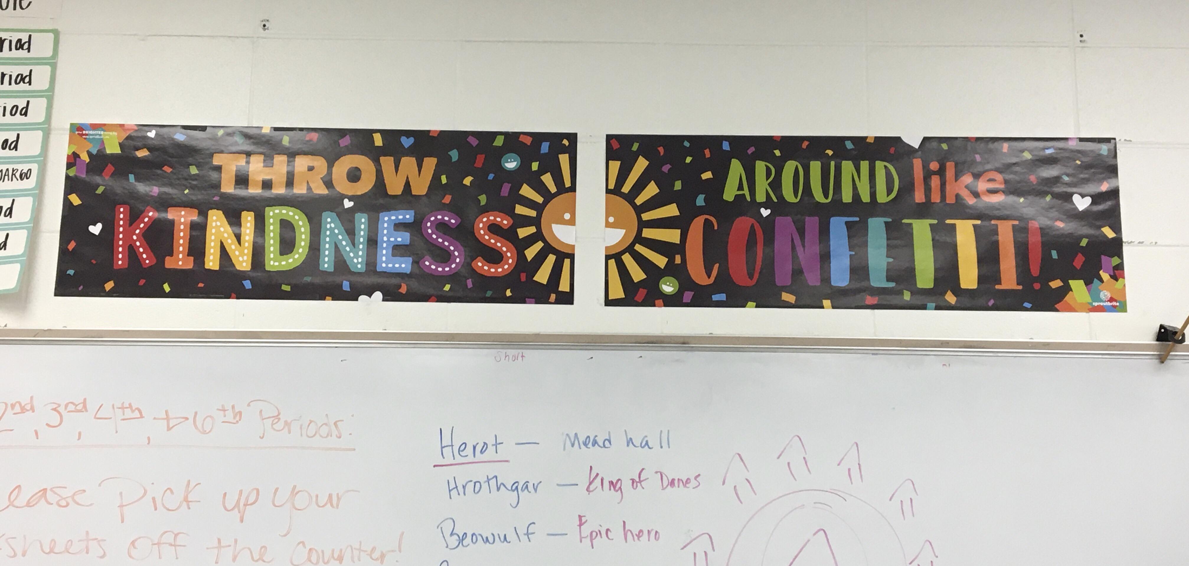 Throw around like kindness confetti ! | Scrolller