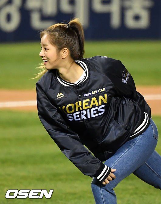 throwing the first pitch | Scrolller