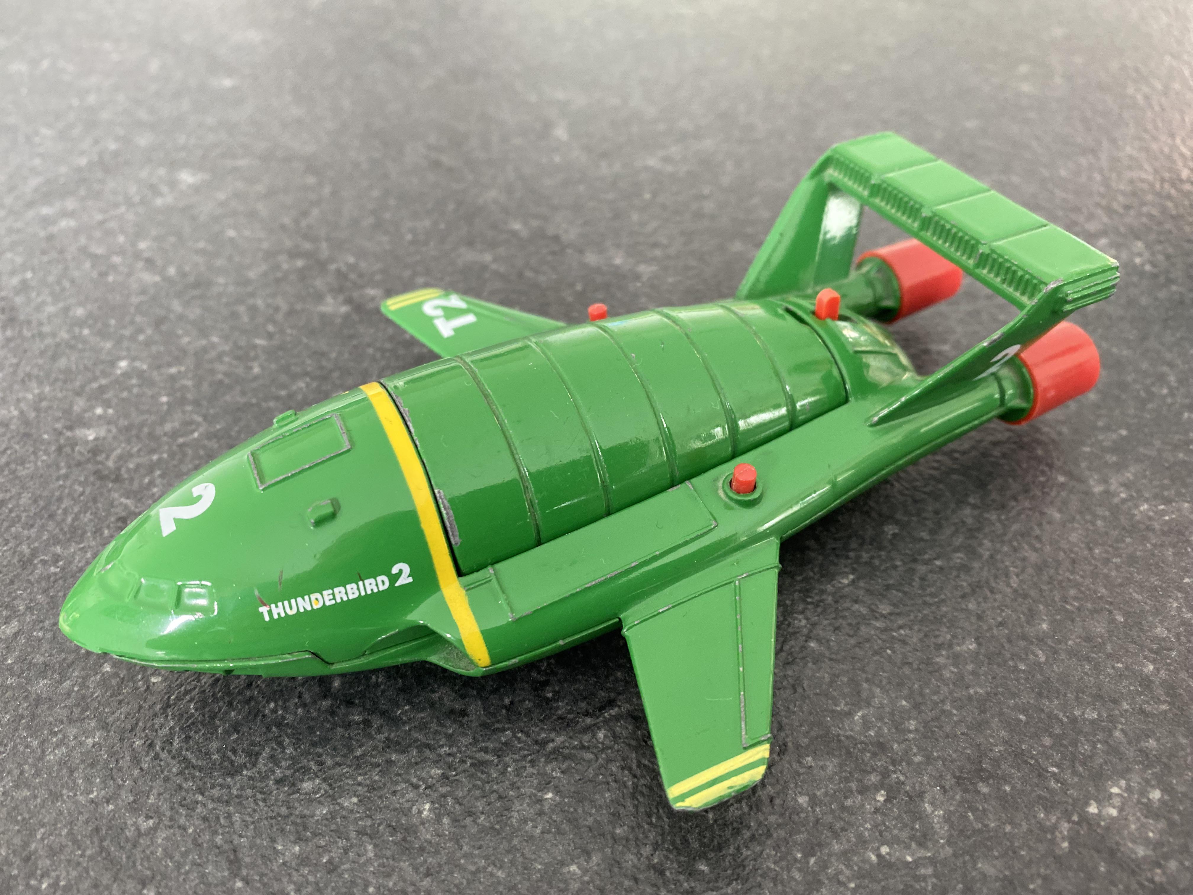 Thunderbirds bring back a lot of memories. Only toy left… The launch ...