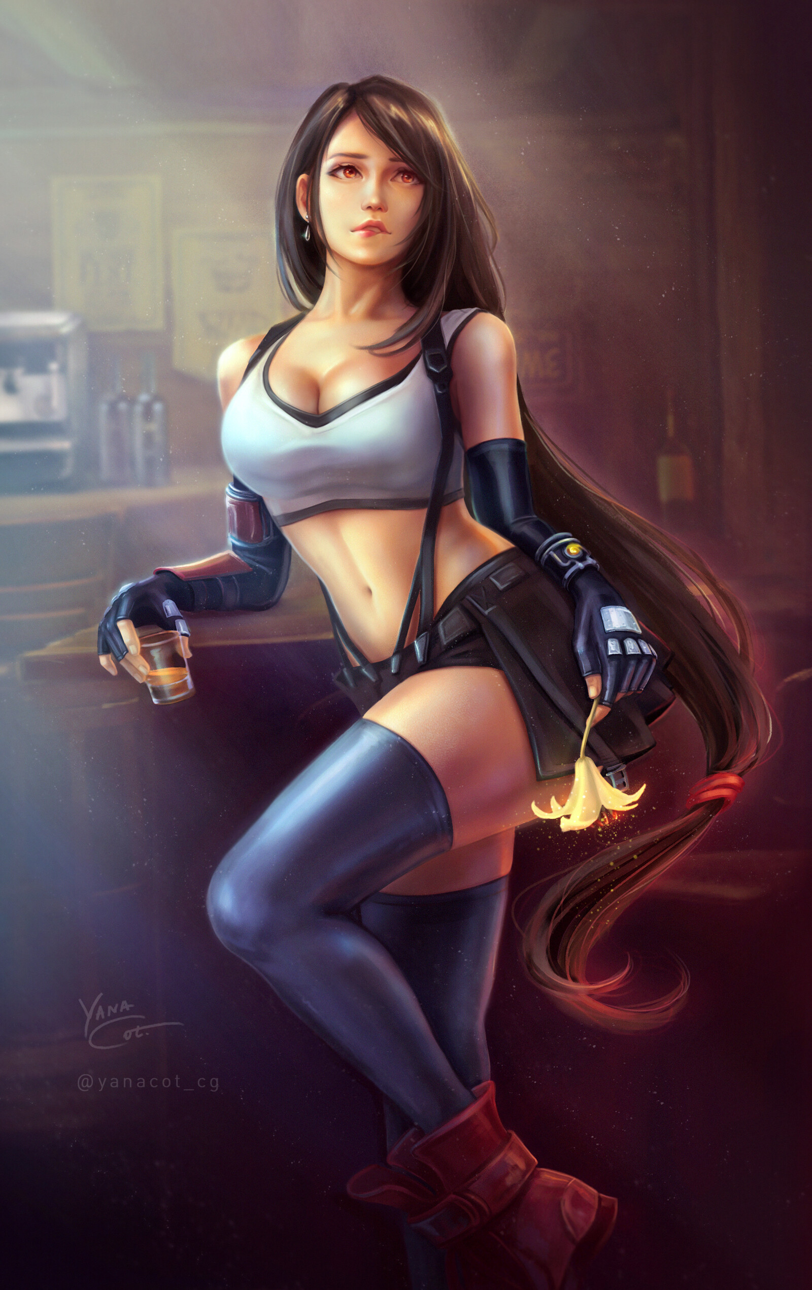 Tifa (by YanaCotCG) | Scrolller