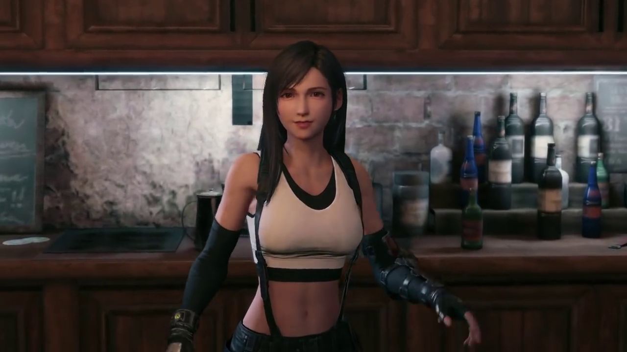 Tifa in Final Fantasy 7 Remake. | Scrolller