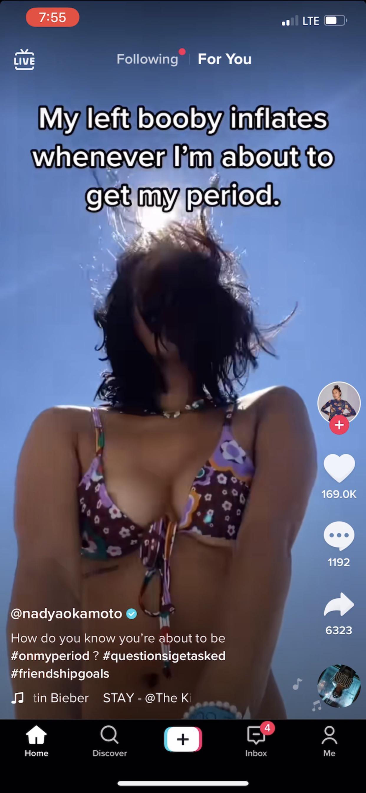 TikTok @Nadyaokamoto | Scrolller