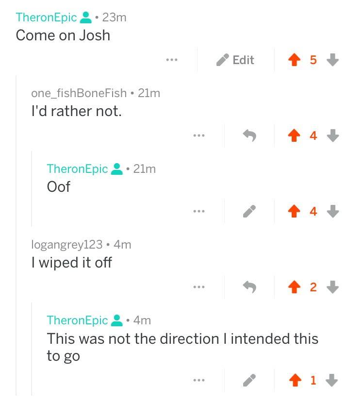 TIL that commas matter | Scrolller