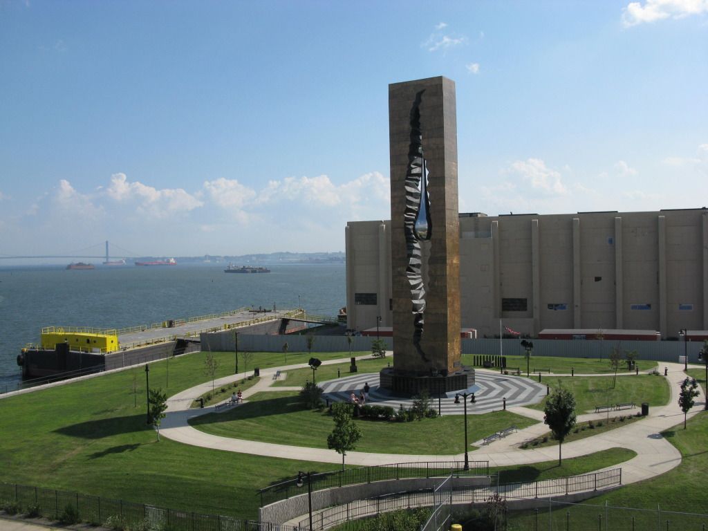 TIL that this monument was donated to us (America) following 911. For what little it counts, 13 ...