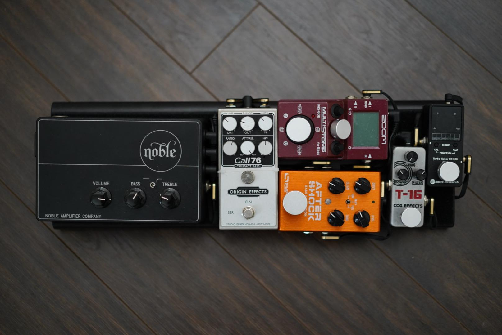 Time for an update! This is my current compact pedal board. | Scrolller