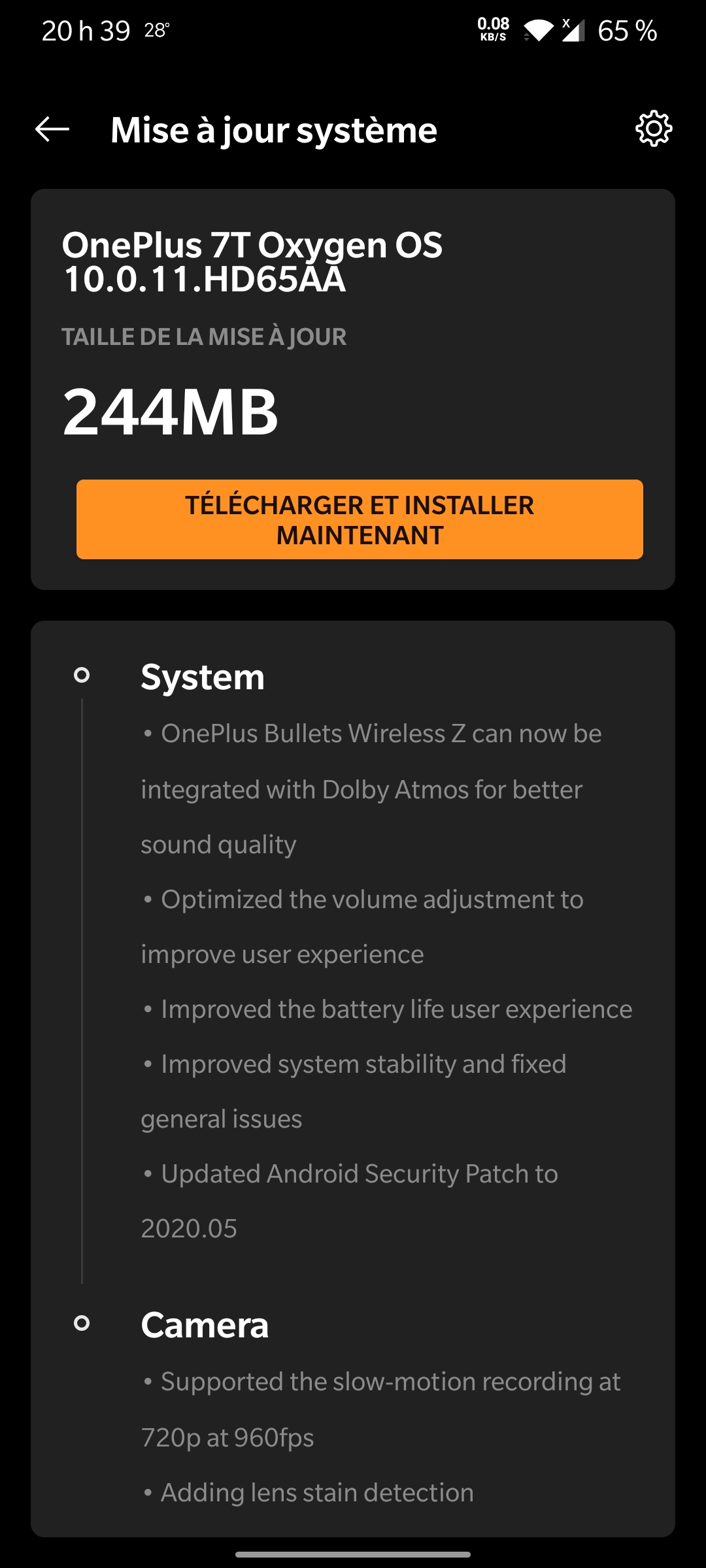 Time to OP7T to receive an update | Scrolller