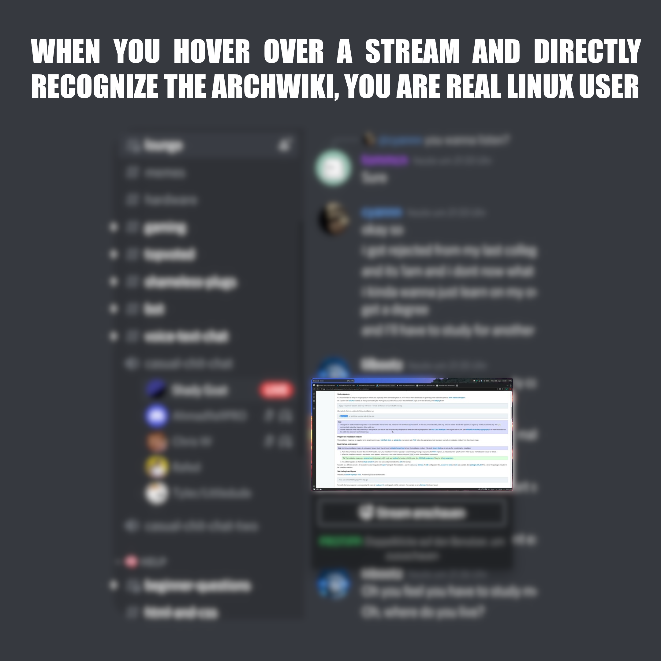 time to start the trend of dark theme memes ... | Scrolller