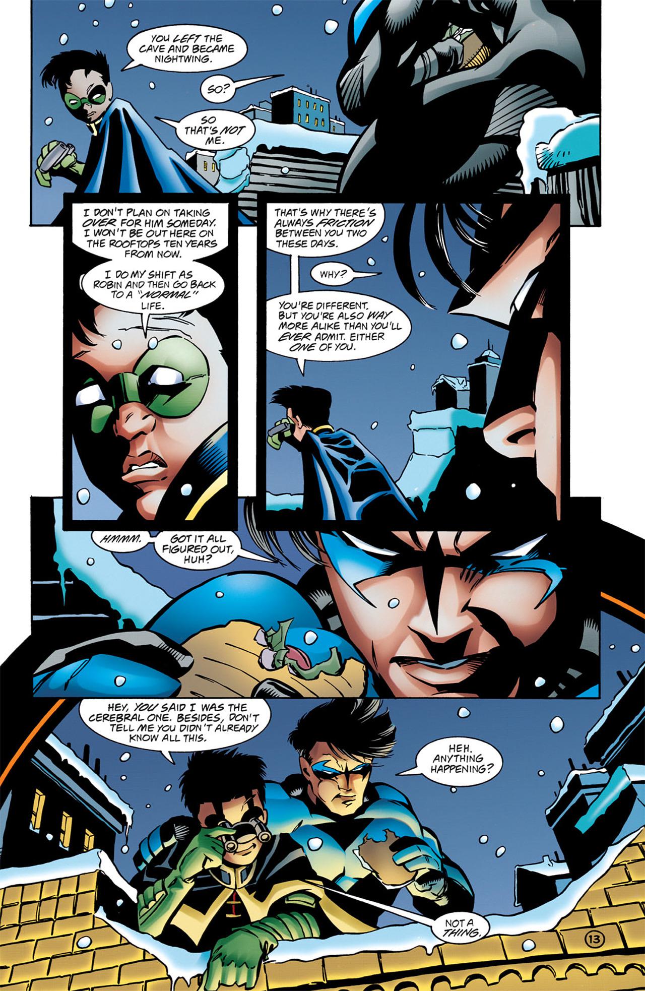 Timothy had a pretty solid plan for himself before Identity Crisis [Comic Excerpt] Nightwing #6 ...