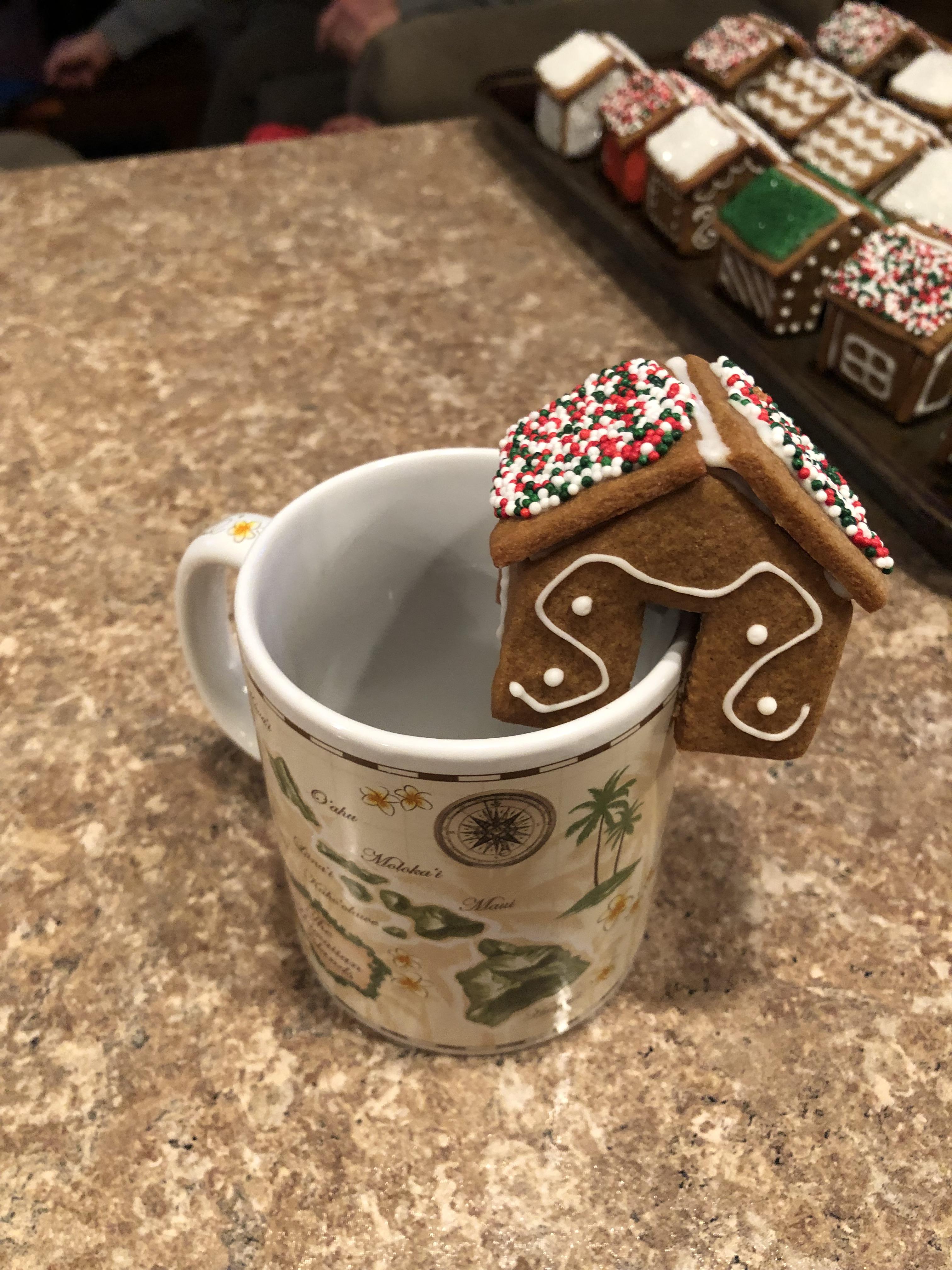 Tiny gingerbread house | Scrolller