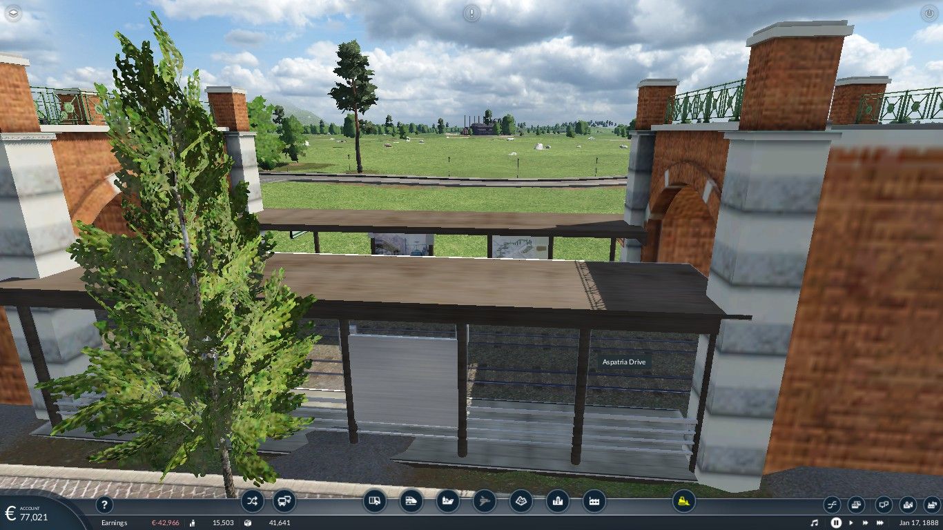 Tiny Tramway/Metro Station | Scrolller