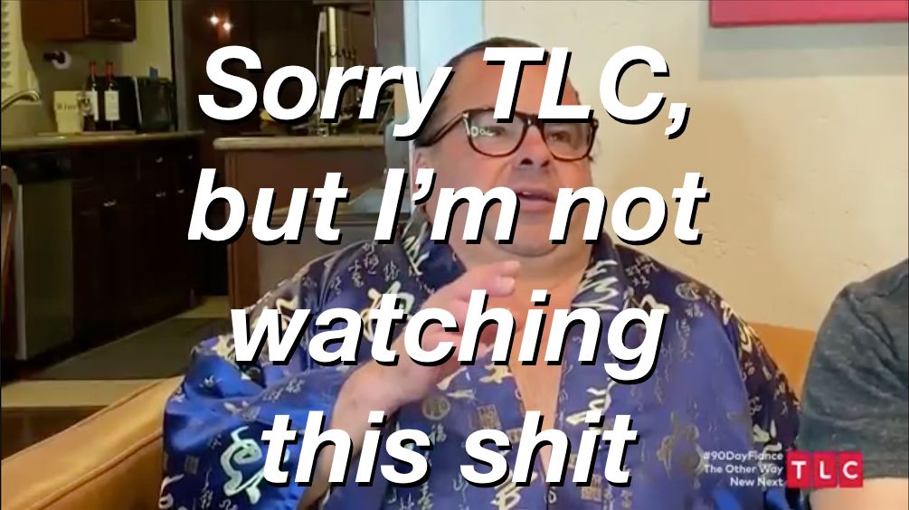 TLC, don't kill the golden goose; you're repurposing too much refuse. A little filler now and ...