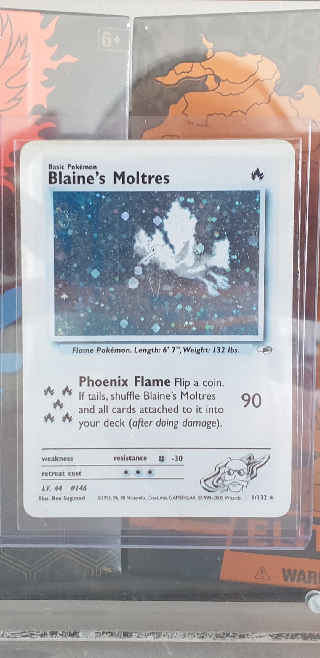 To show some sun damage, here's my moltres. | Scrolller