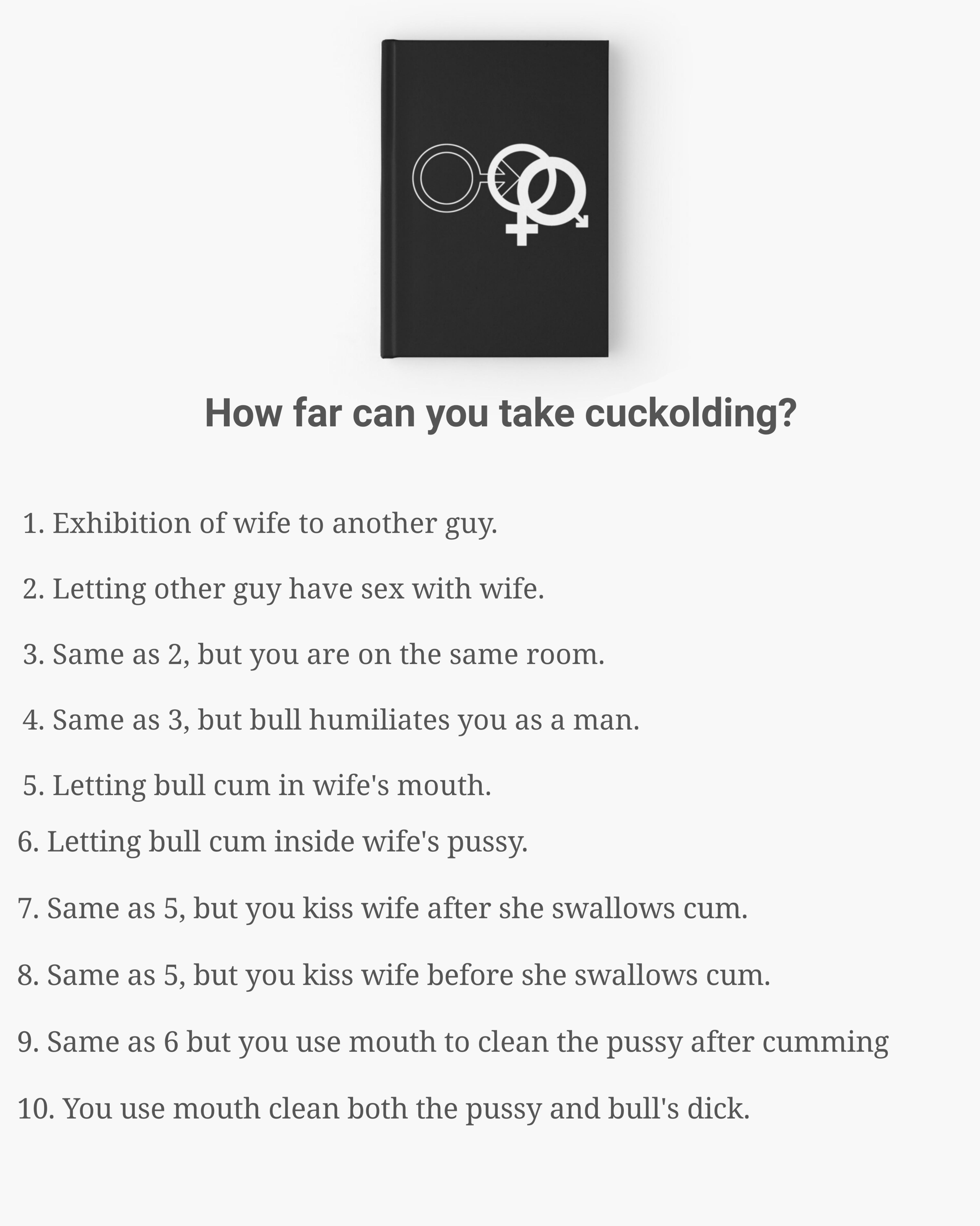 To the cucks, how far can you go? | Scrolller