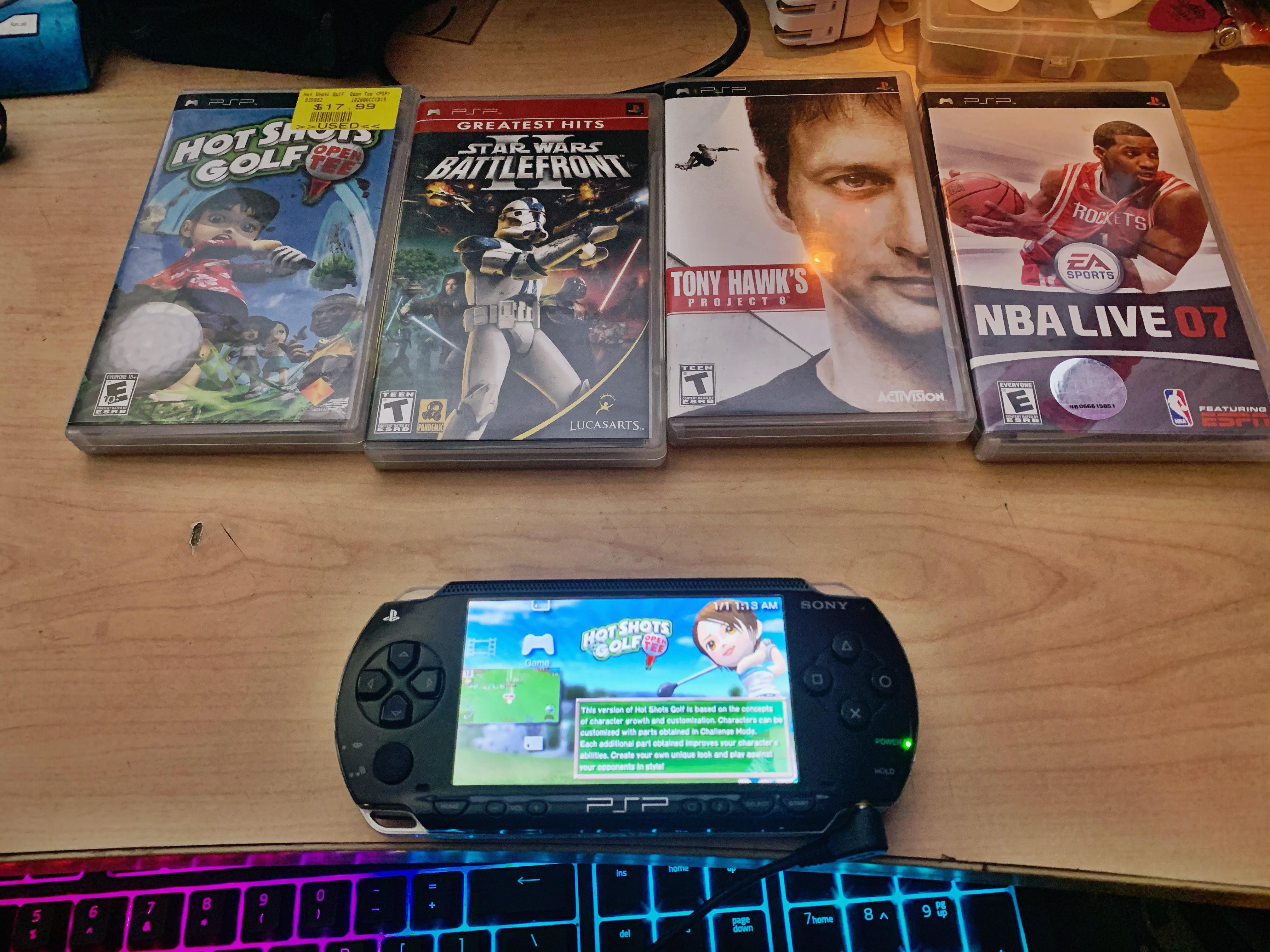 Today’s findings. 1001 psp with games for $30 | Scrolller