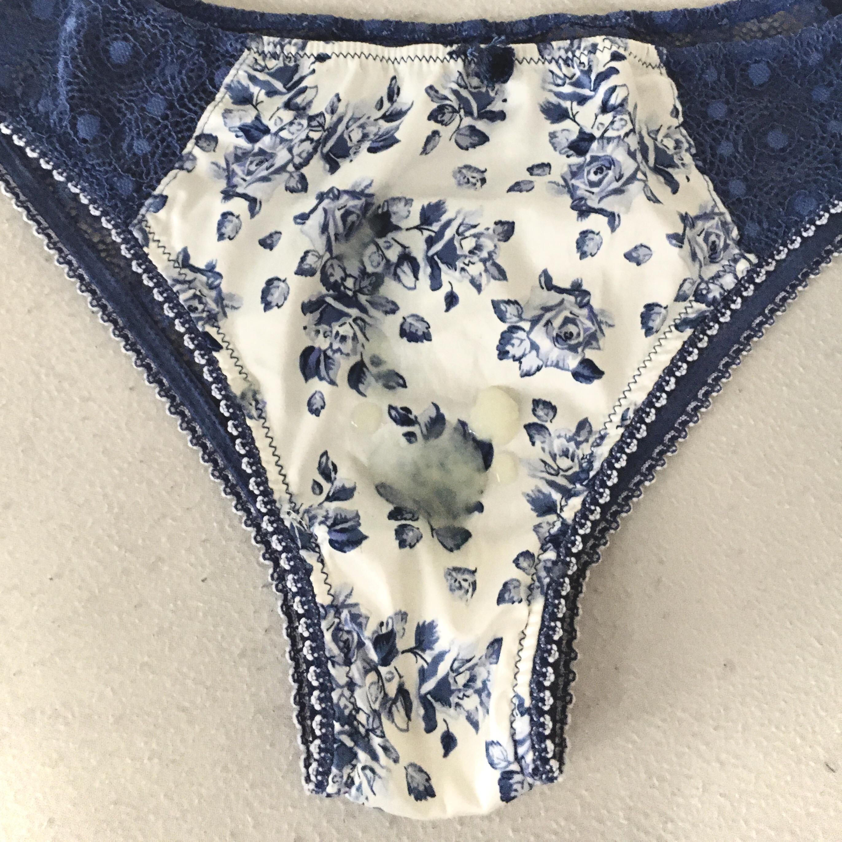 Today's load on mother panties | Scrolller