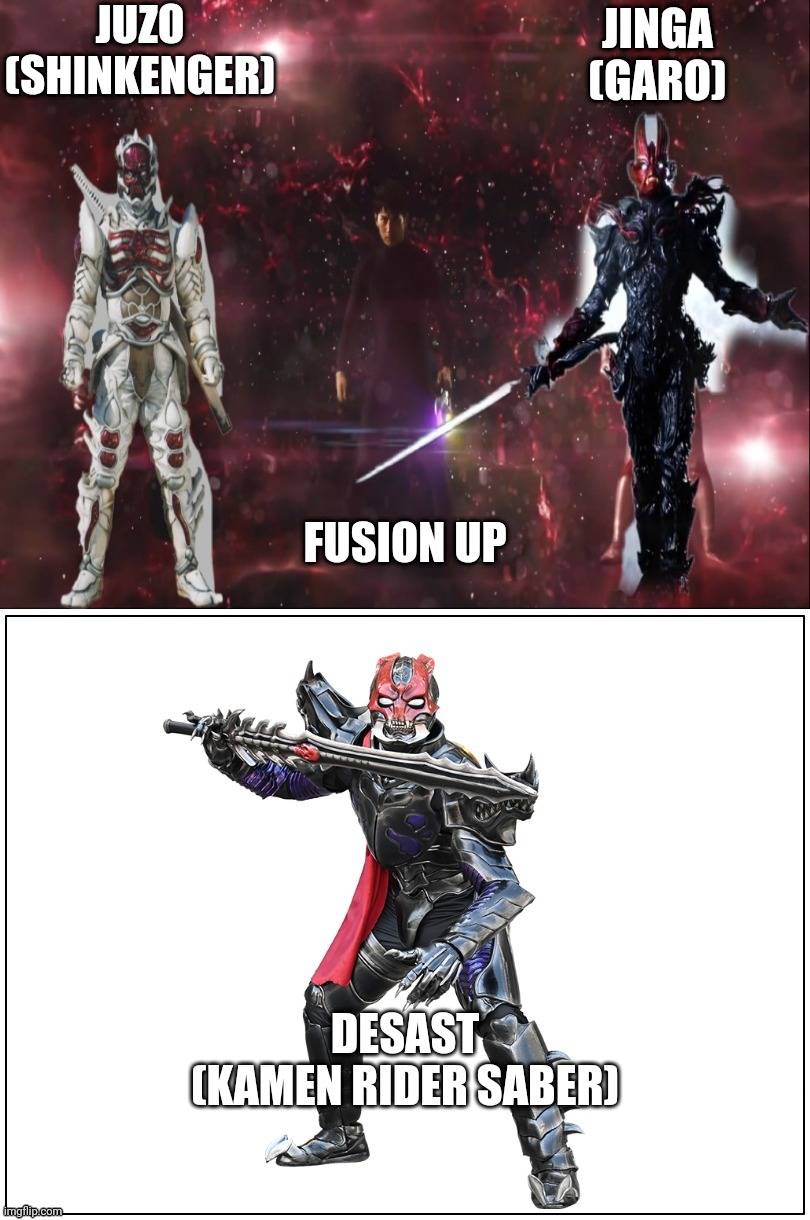 Tokusatsu Crossover Fusion | Scrolller