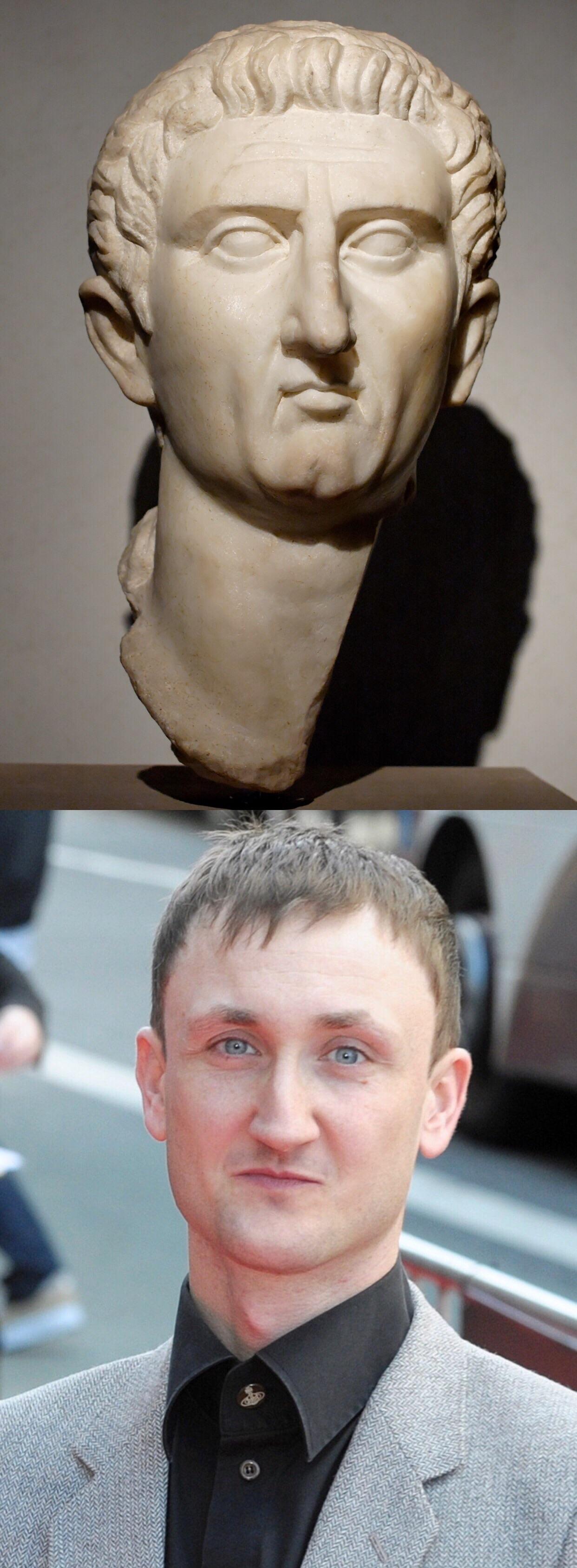 Tom Brooke and Nerva the Roman Emperor | Scrolller