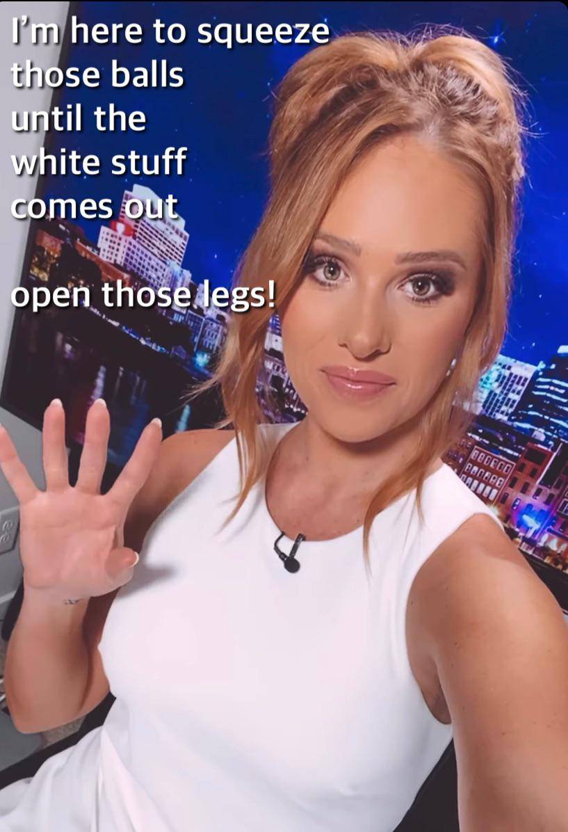 she’s gonna squeeze all the white stuff out... | Scrolller