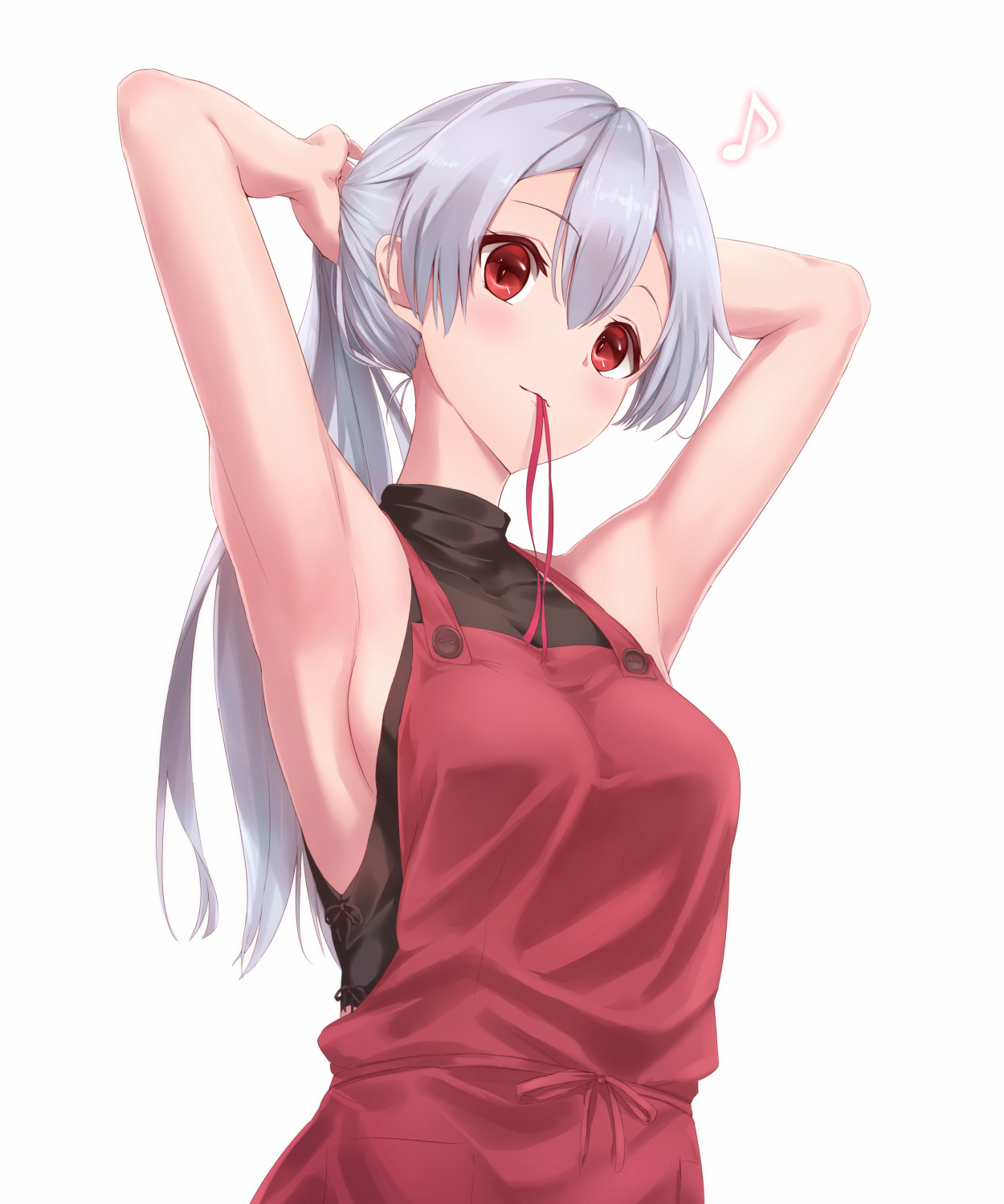 Tomoe tying her Hair [Fate/GO] | Scrolller