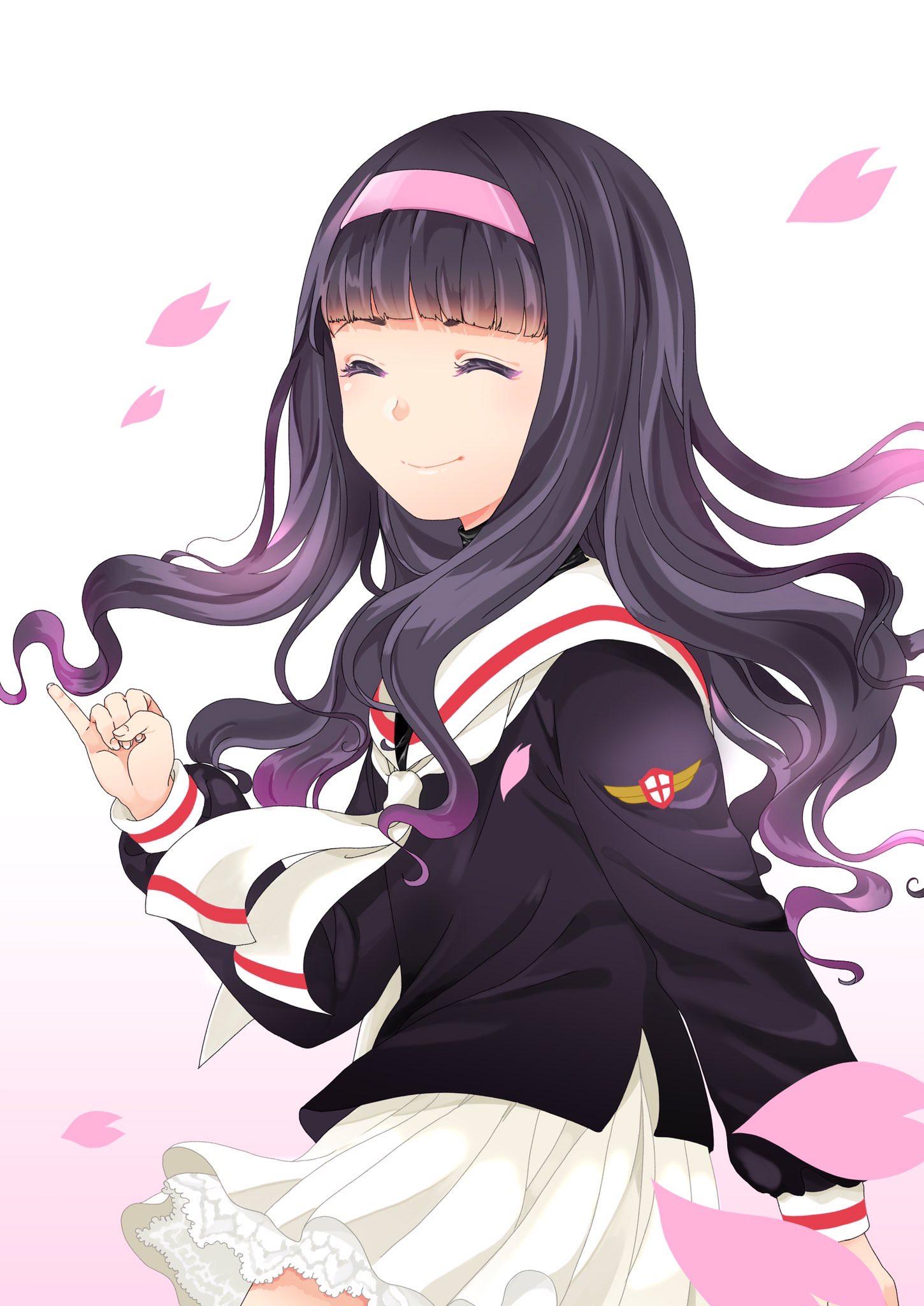 知世と桜🌸 / Tomoyo and Sakura — she loves cherry blossom viewing | Scrolller