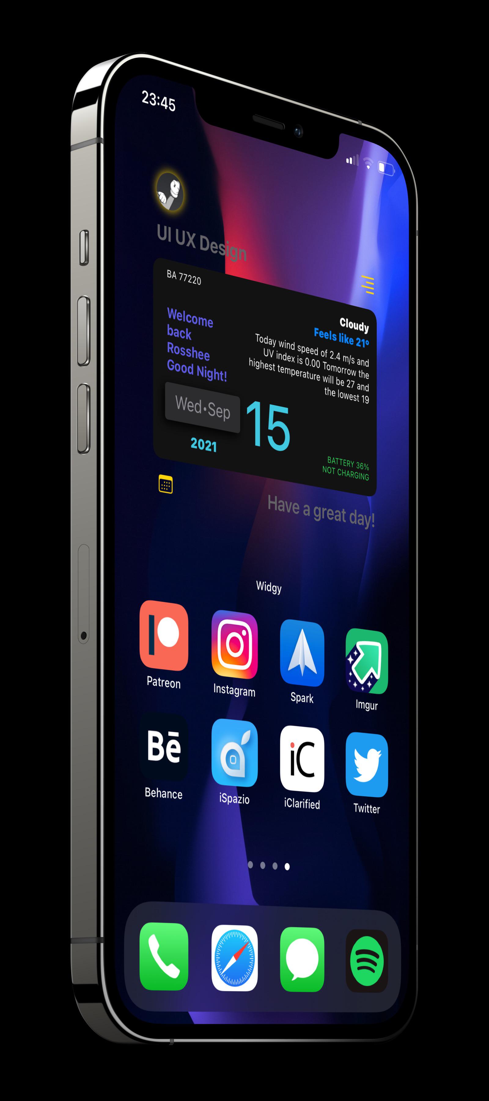 Tonight setup and new widget | Scrolller