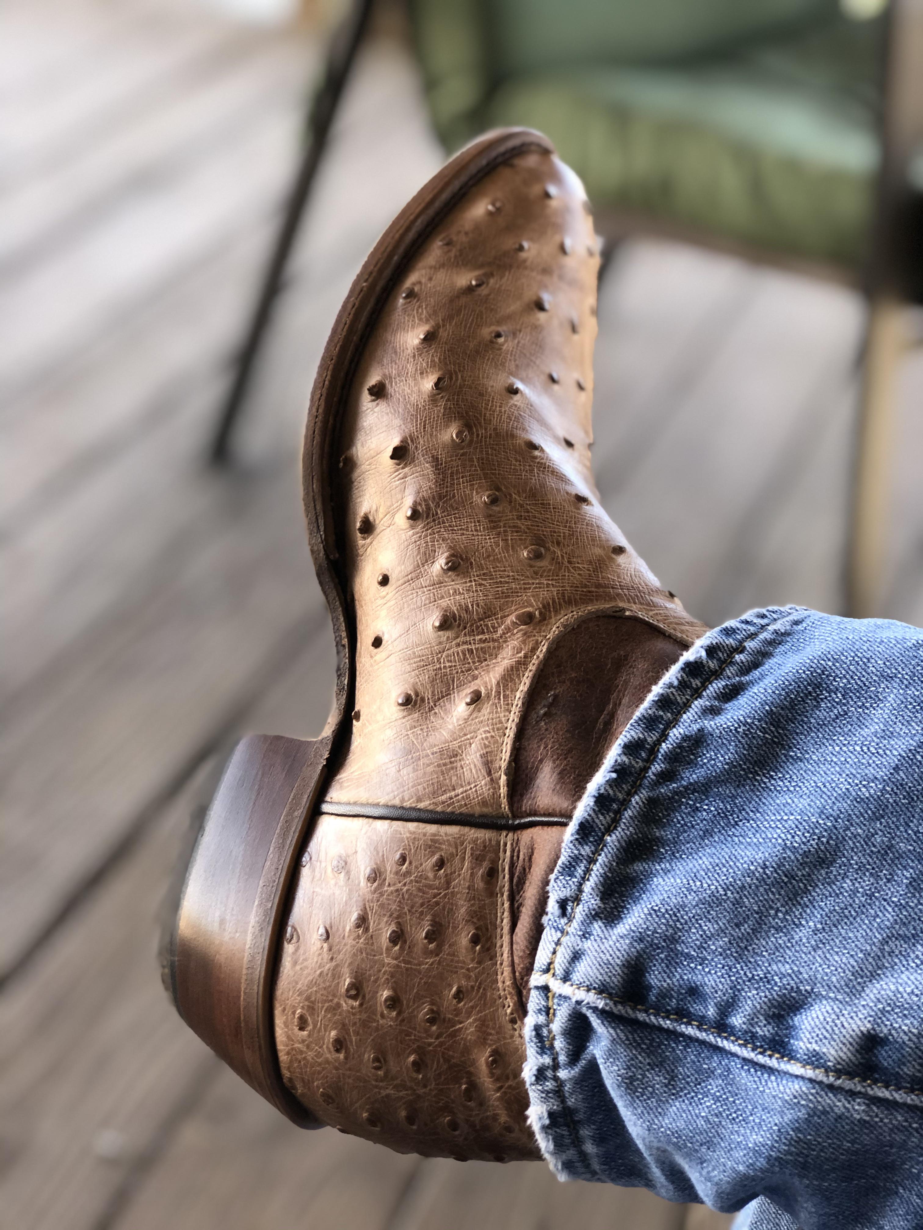 Tony Lama FQ Ostrich | Scrolller