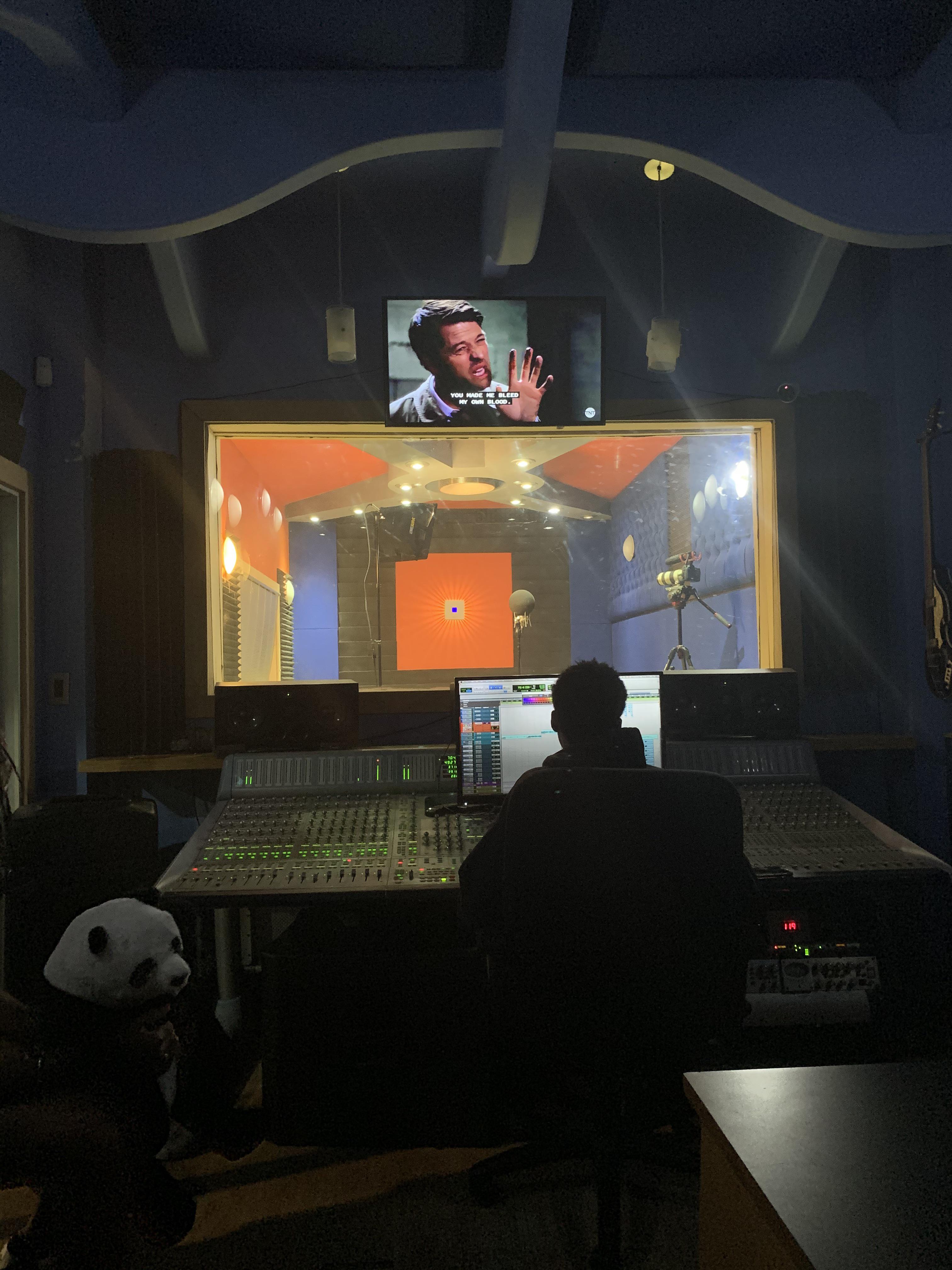 Too high at the recording studio | Scrolller