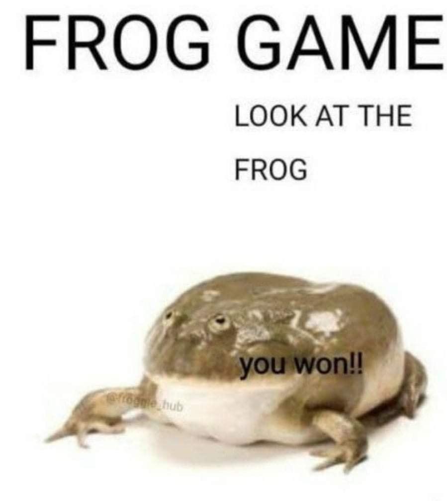 too overwhelmed to think of captions and post nudes. here is a frog :) | Scrolller
