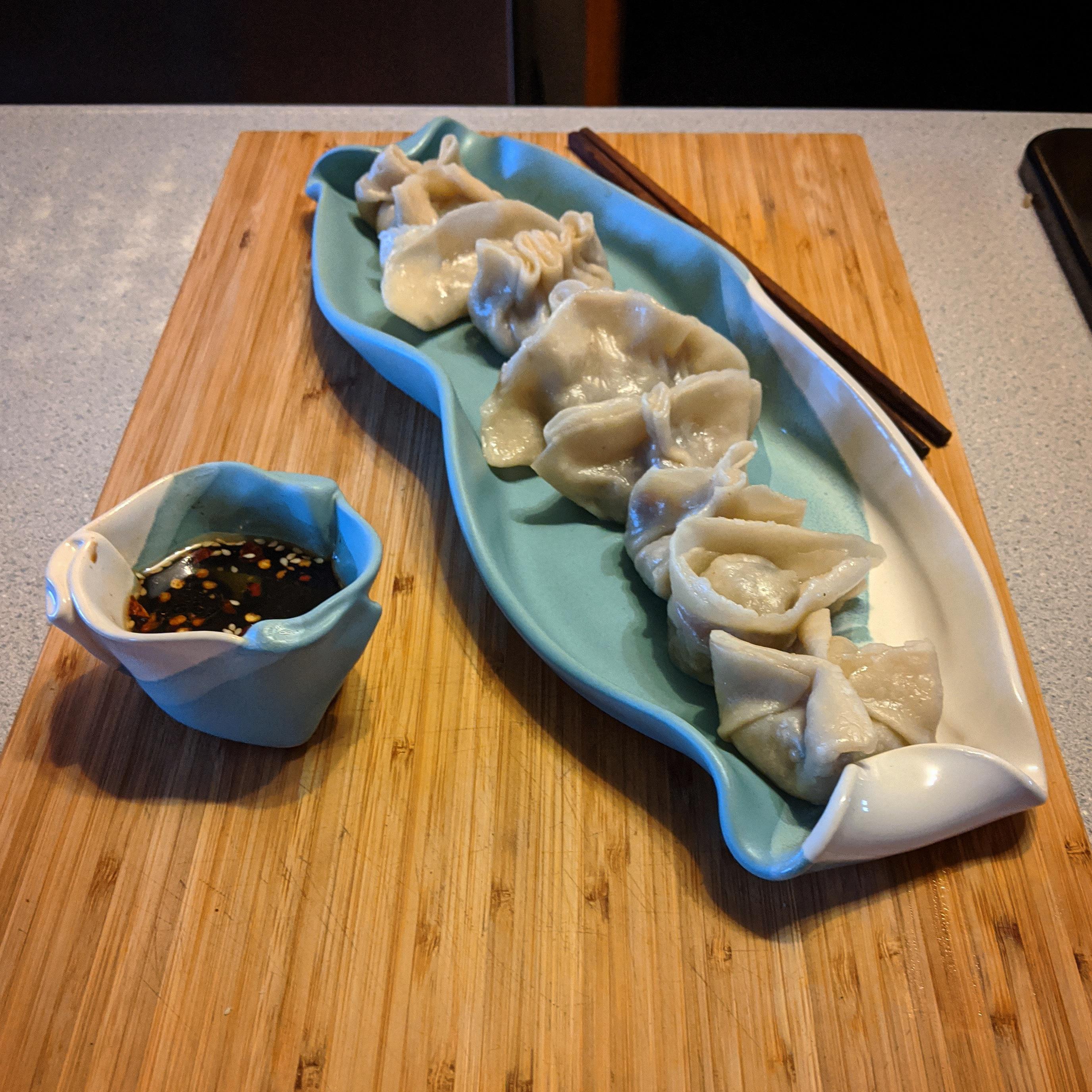 Took 2.5 hours and they're not the prettiest, but I made veggie dumplings! 🥟 | Scrolller
