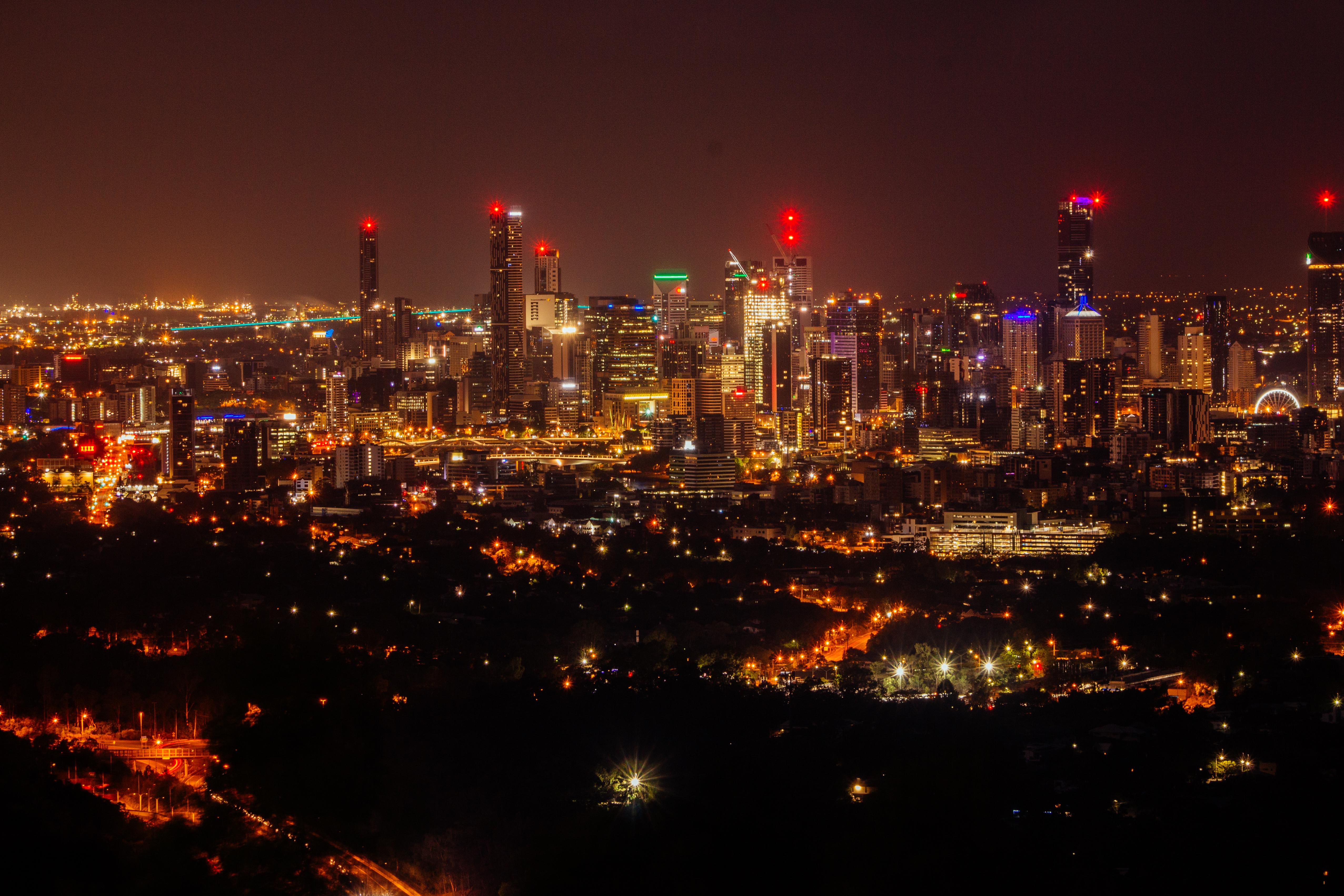 Took a photo from Mt Coot-Tha. | Scrolller