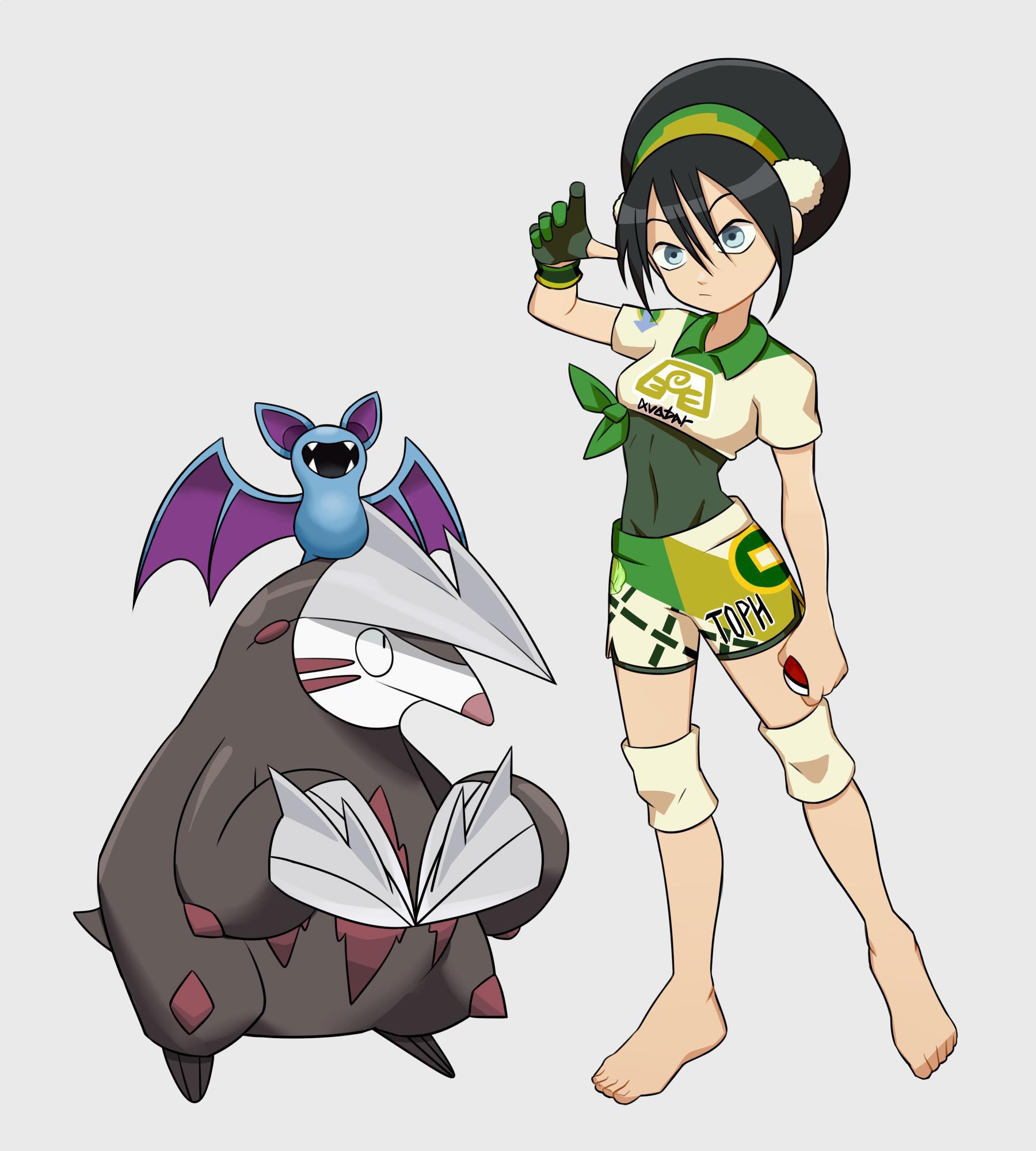 Toph as a Pokémon trainer | Scrolller