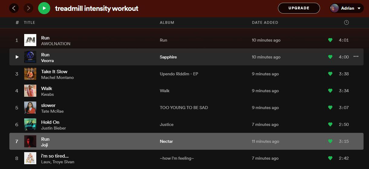 treadmill intensity workout | Scrolller