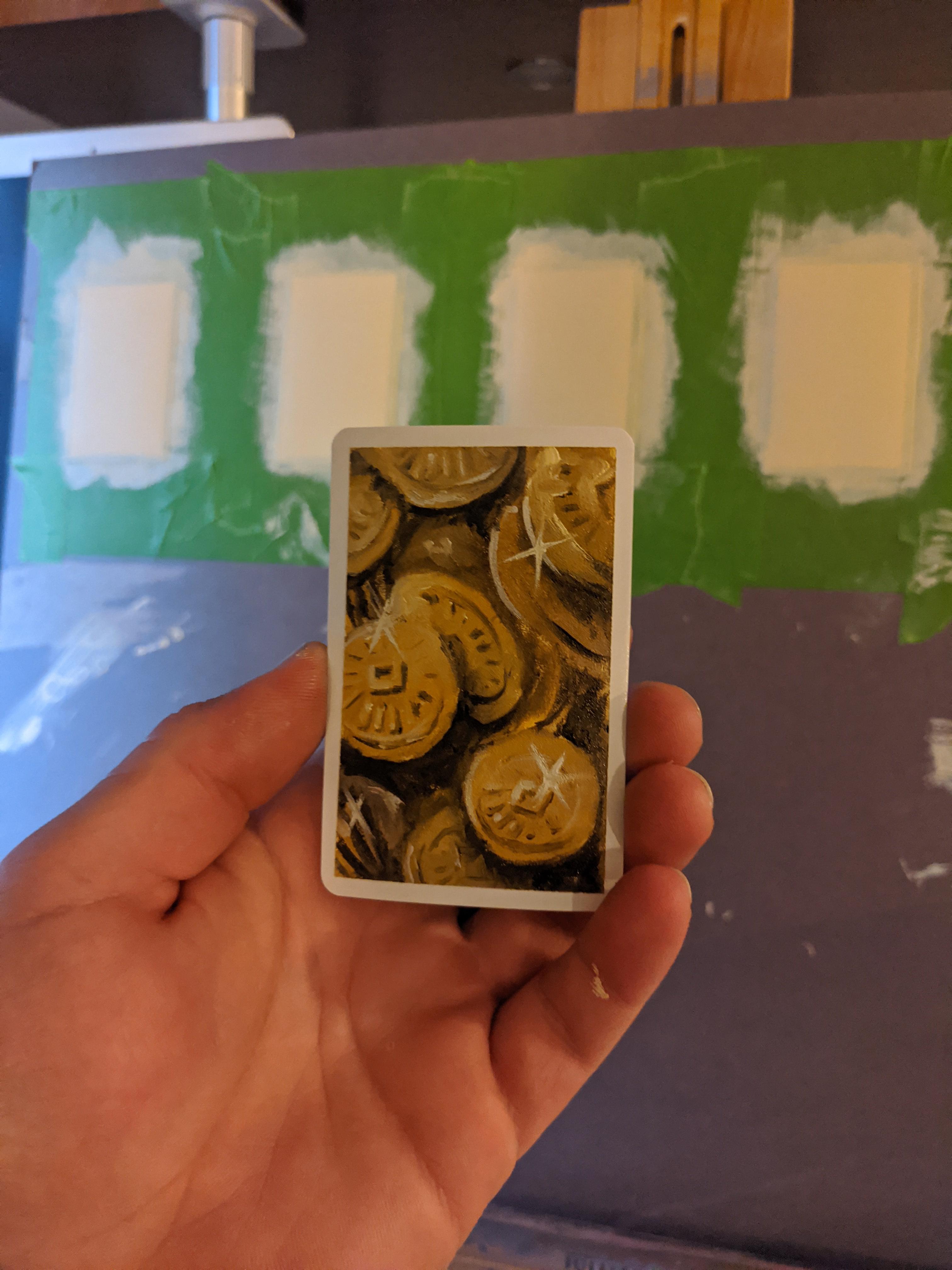 Treasure Token I painted in Oils | Scrolller