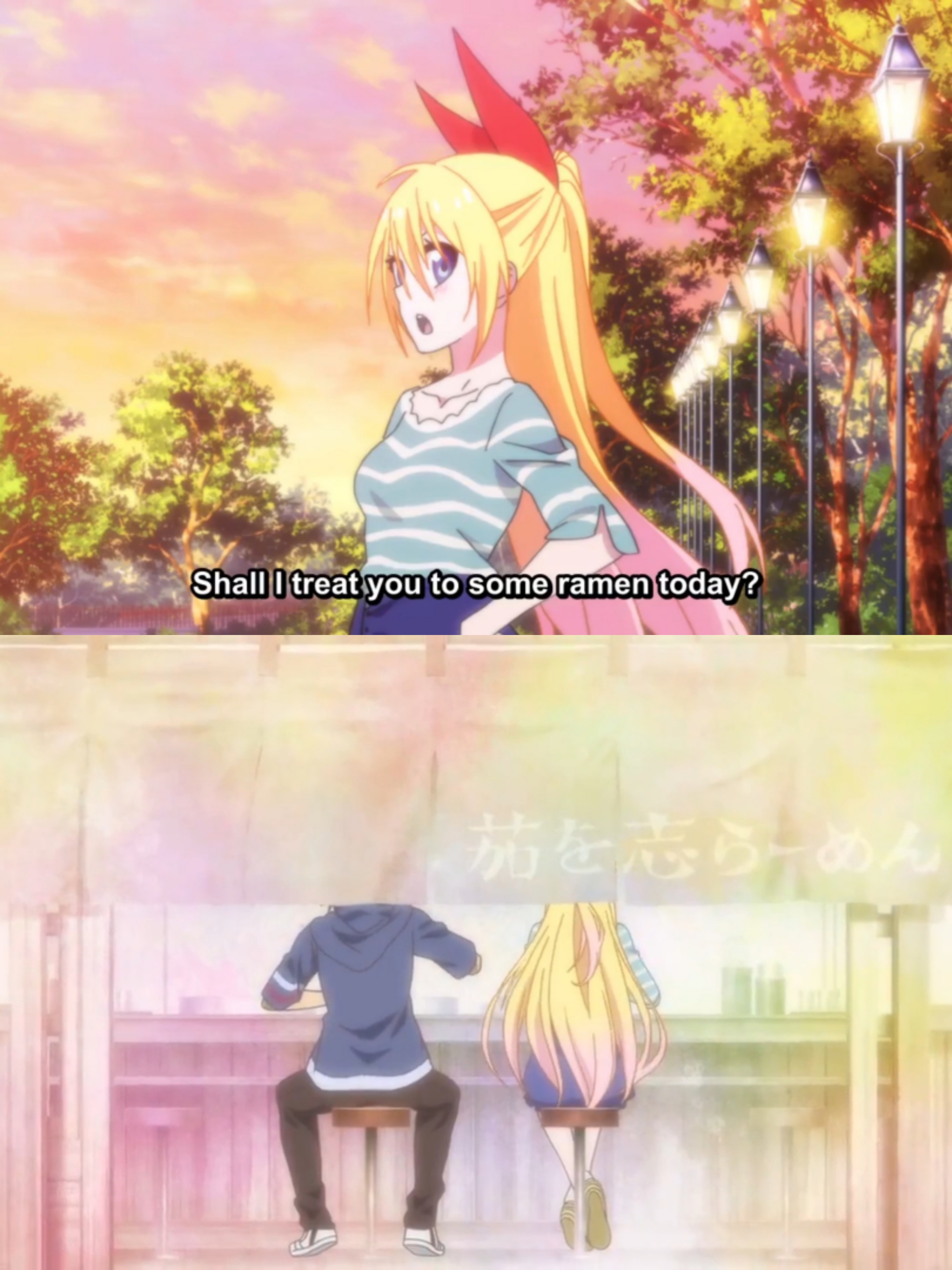 Treat me some ramen, Chitoge-chan | Scrolller