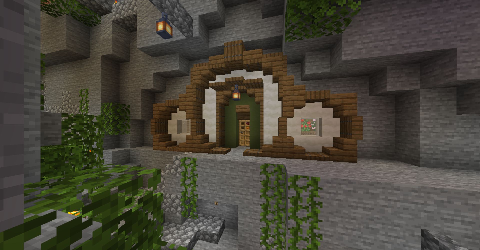 tried a hobbit hole in my little ravine! design from @goldrobin on twit :} | Scrolller