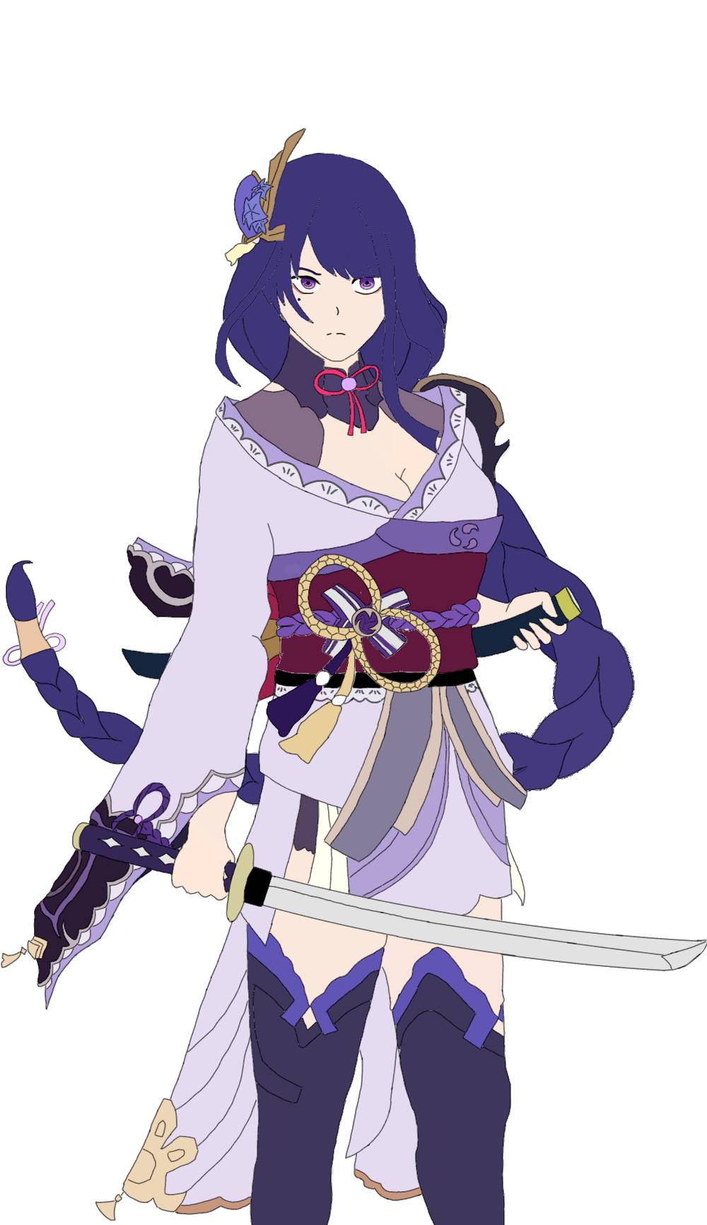 Tried coloring my last post, gonna shade it and post it here too after shading | Scrolller