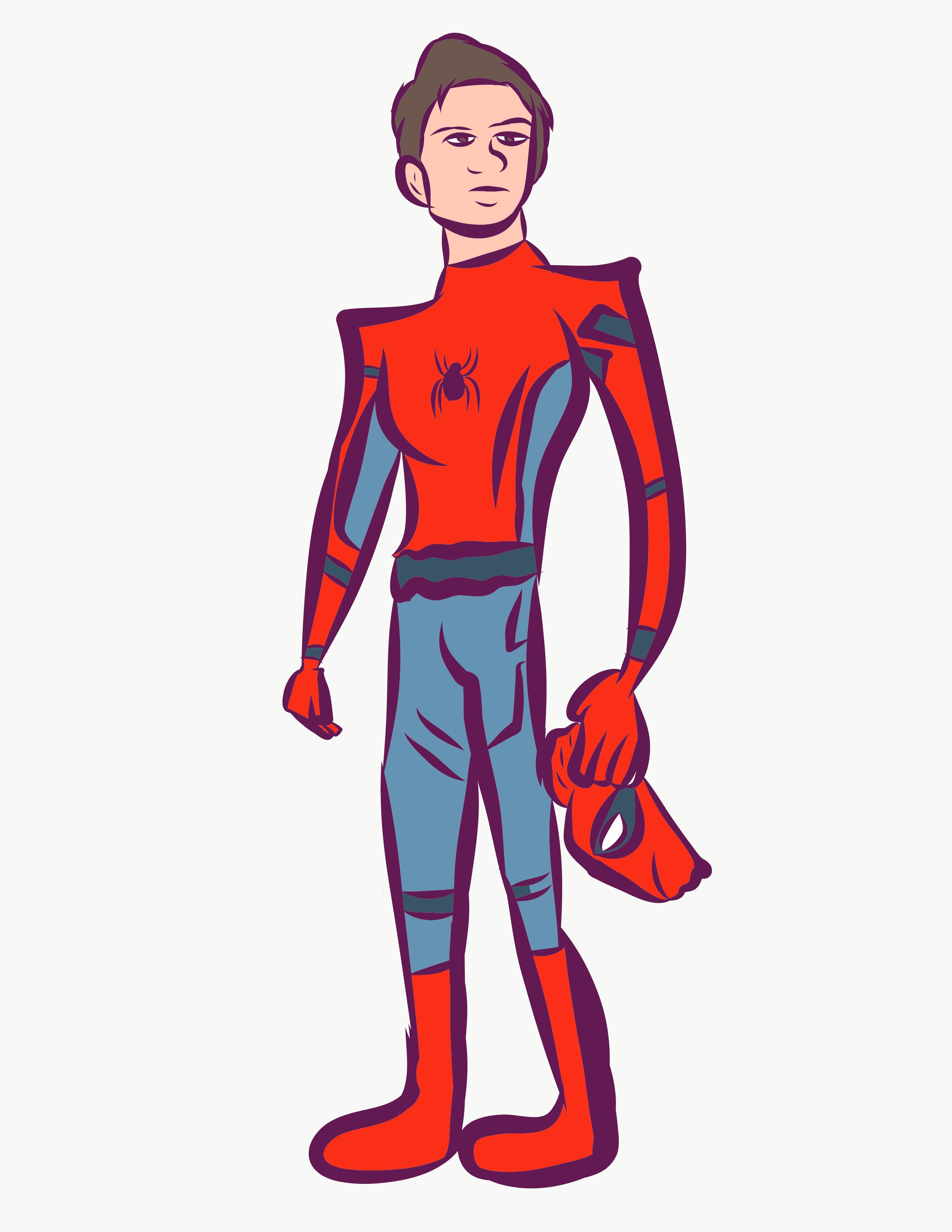 Tried drawing Tom Holland Spider-Man | Scrolller