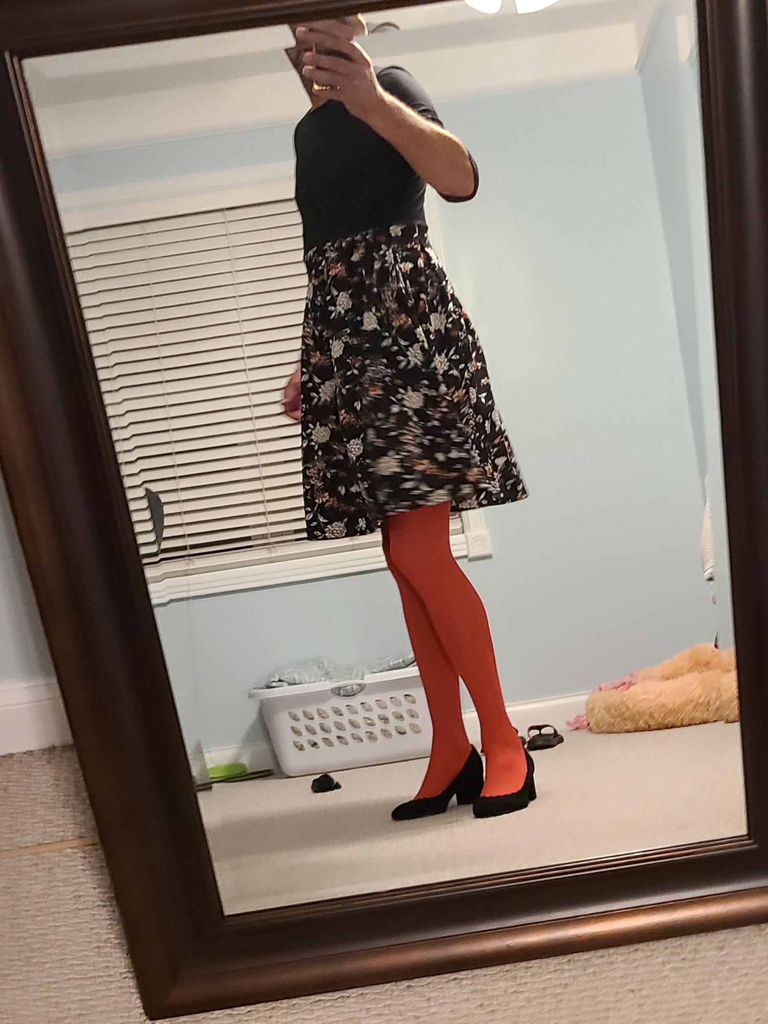 Tried spinning to get the skirt to flair out. Big failure | Scrolller