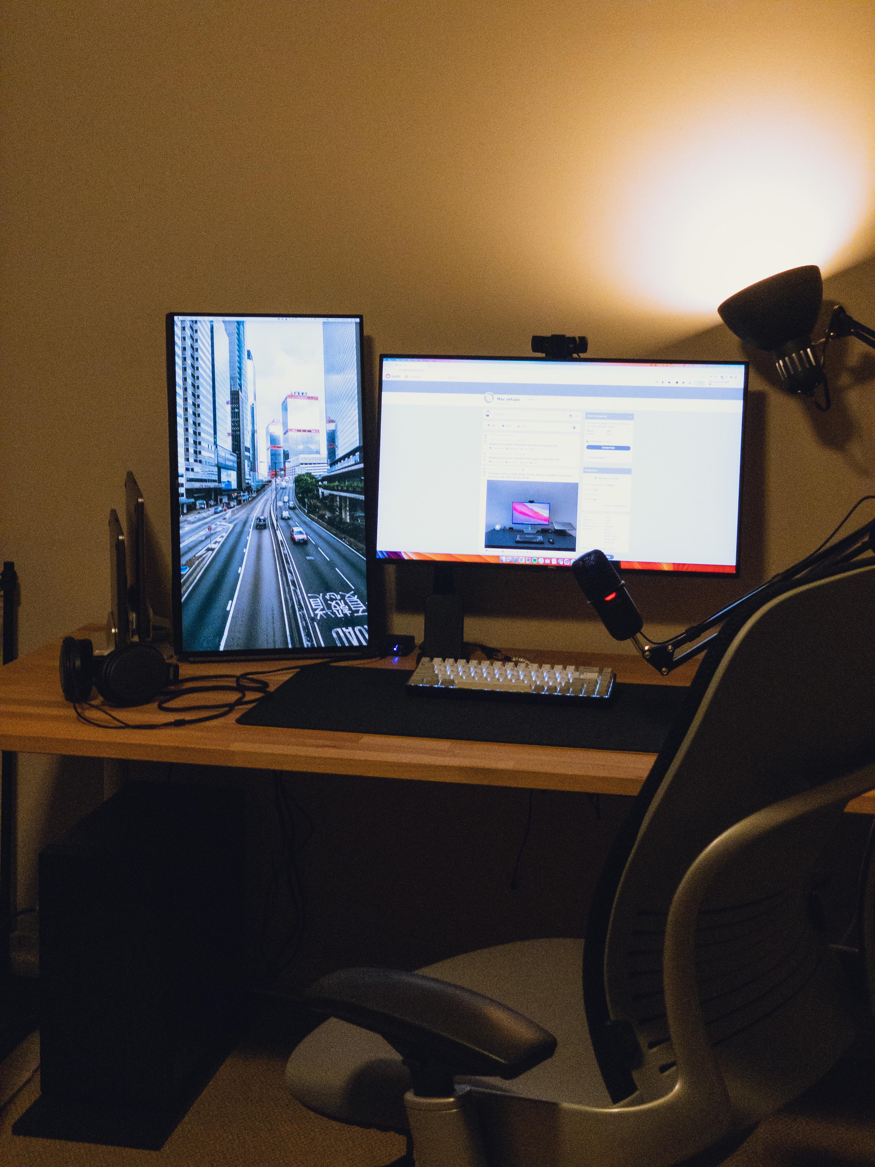 Triple Computer Setup - A Work In Progress | Scrolller