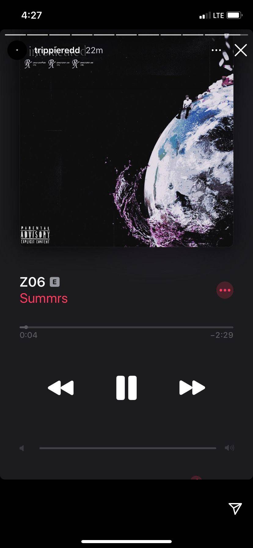 Trippie listening to Z06🔥 | Scrolller