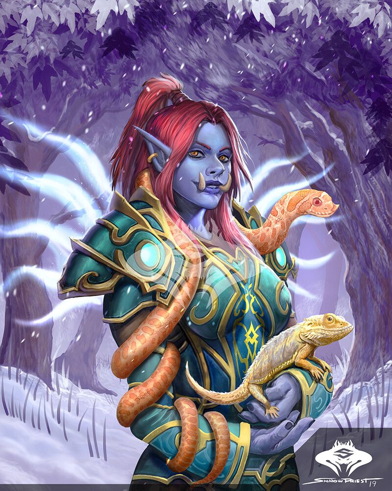 Troll Priest by Oscar Lazo | Scrolller